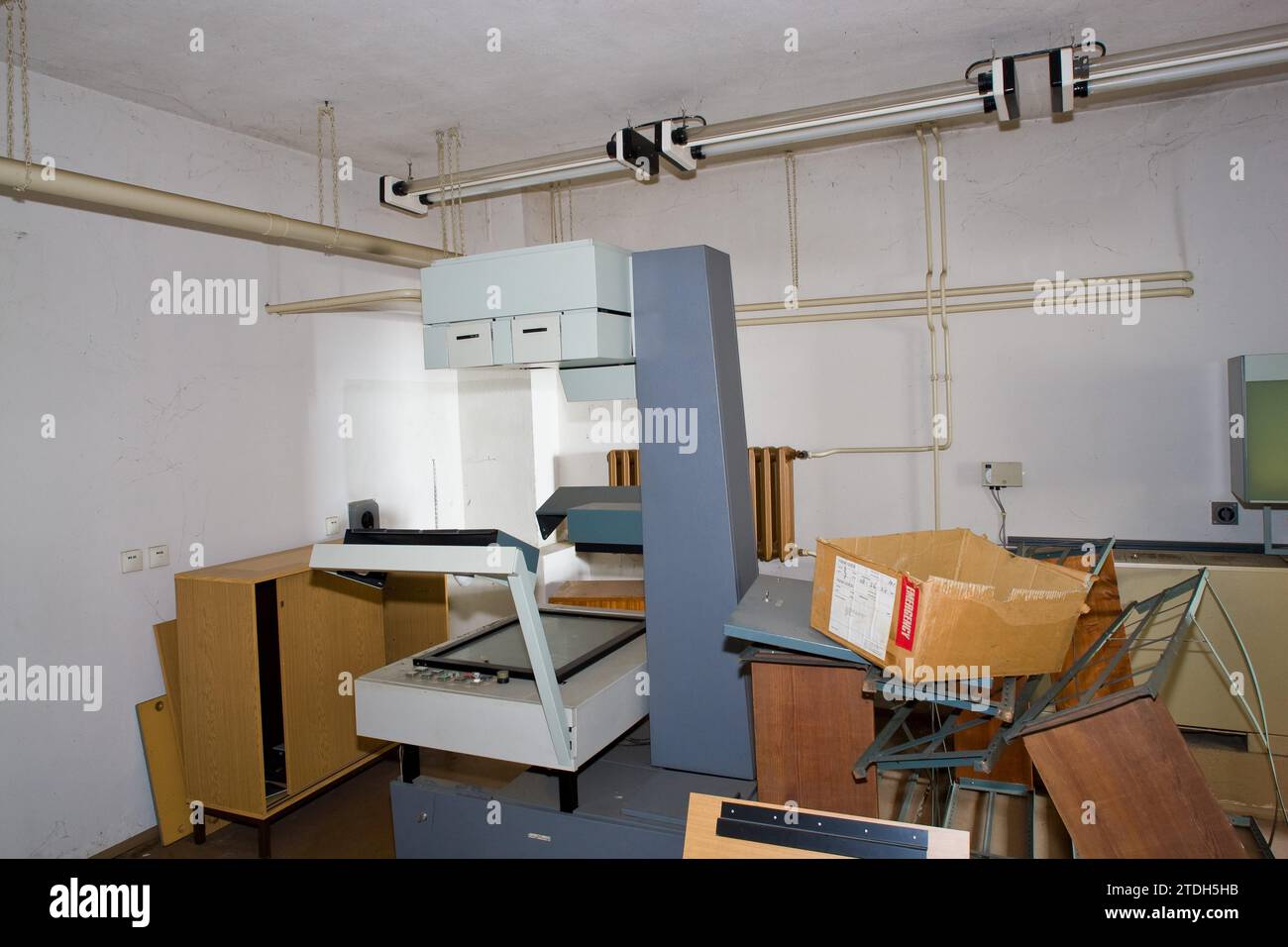 Dresden Stasi memorial, interrogation rooms, archive, photo lab Stock ...