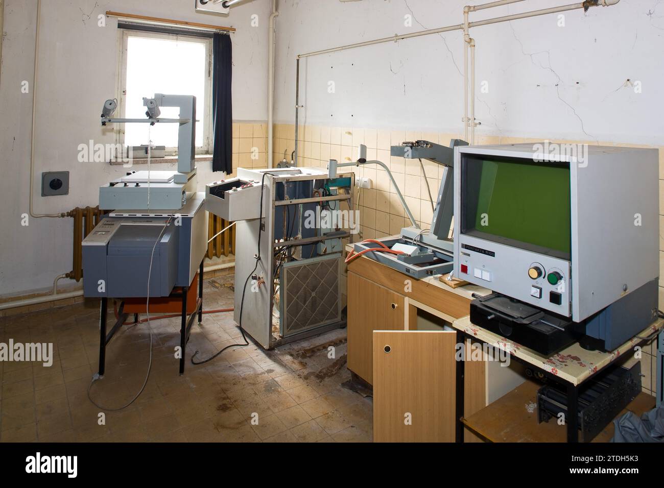 Dresden Stasi memorial, interrogation rooms, archive, photo lab Stock ...