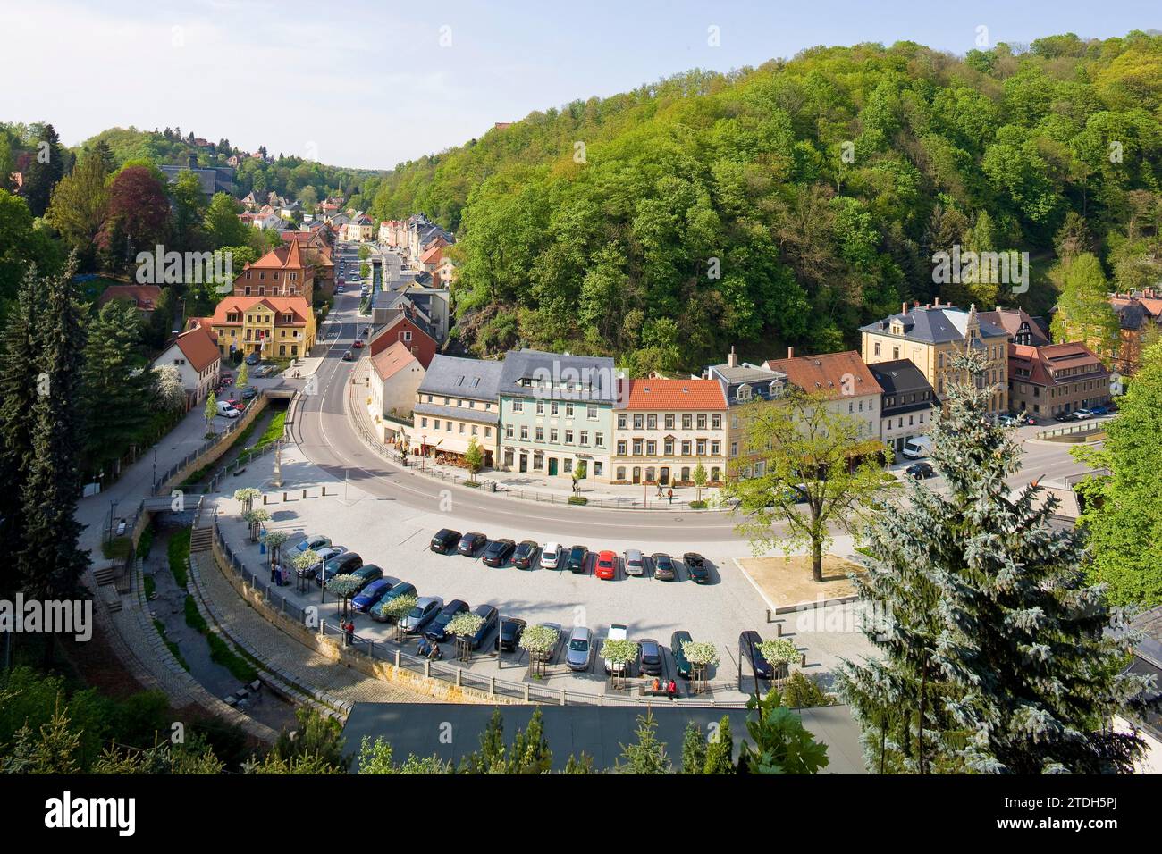 Small saxon village hi-res stock photography and images - Alamy