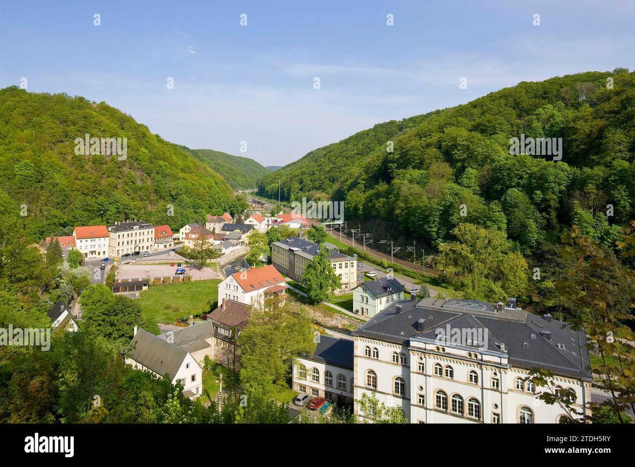 Small saxon village hi-res stock photography and images - Alamy