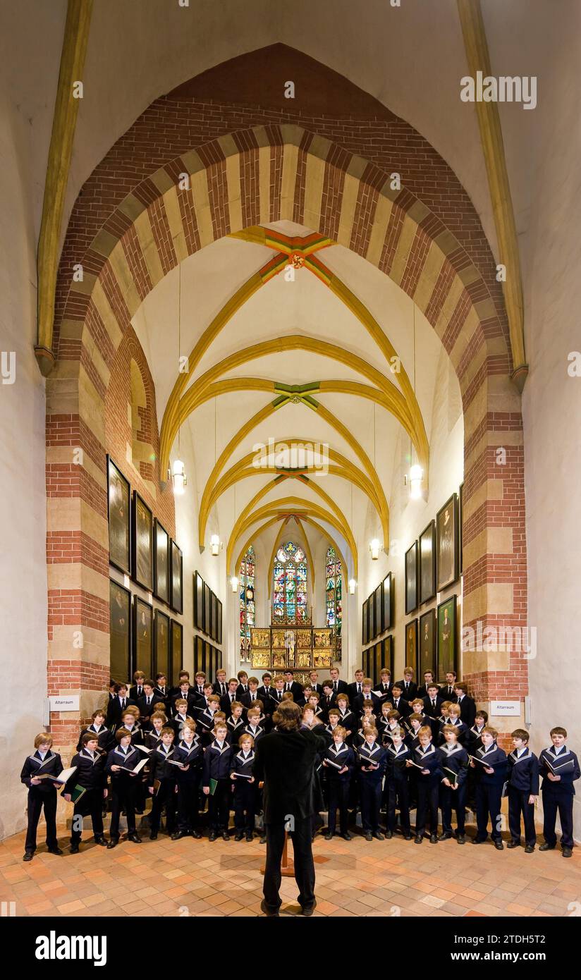St Thomas Choir Stock Photo - Alamy
