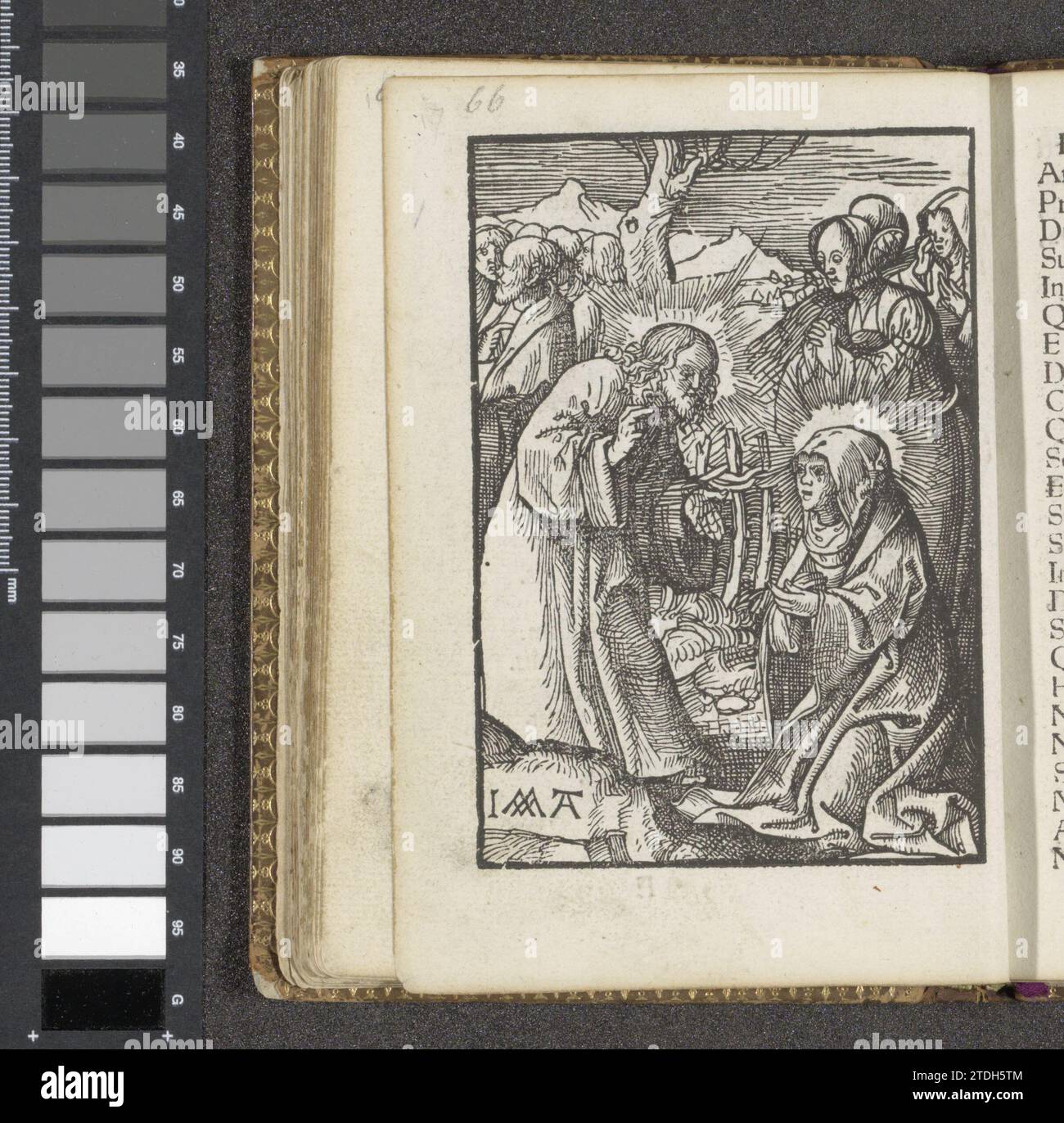 Christ says goodbye to his mother, 1523 Christ says goodbye to his mother Mary, who kneels for ...