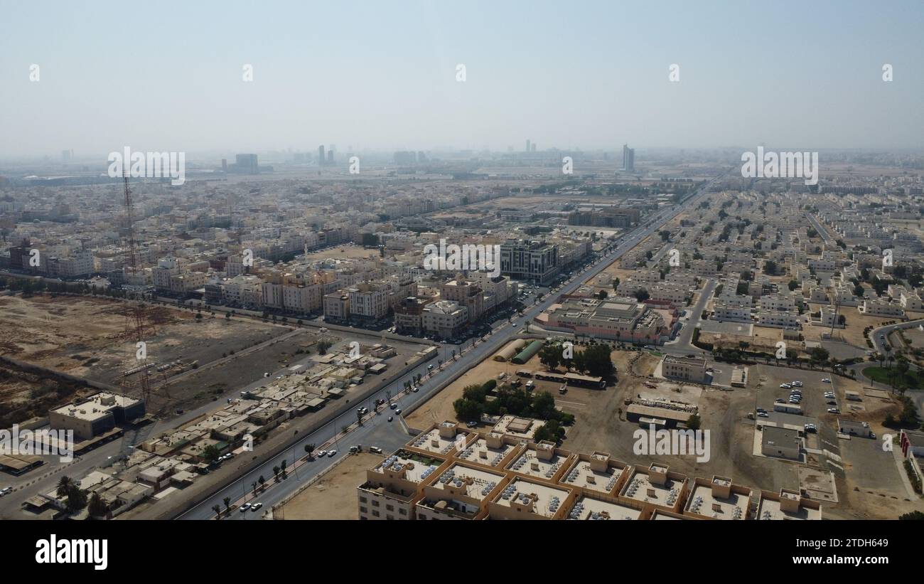 A Bird Eye's View of Saudi Arabia's Second Biggest City's Skyline Stock ...