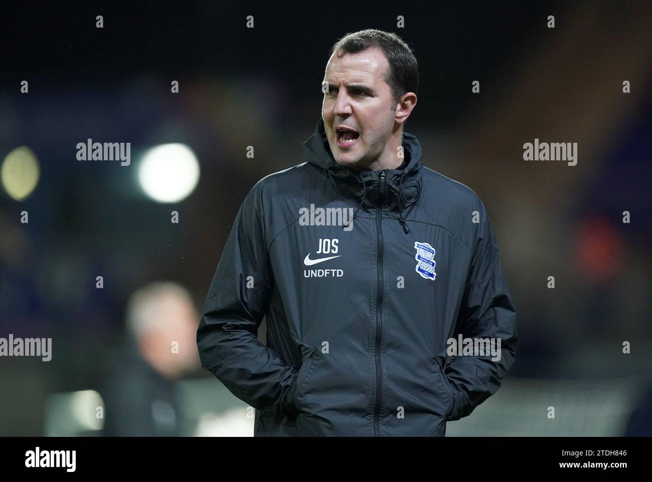 Birmingham City first-team coach John O'Shea before the Sky Bet ...