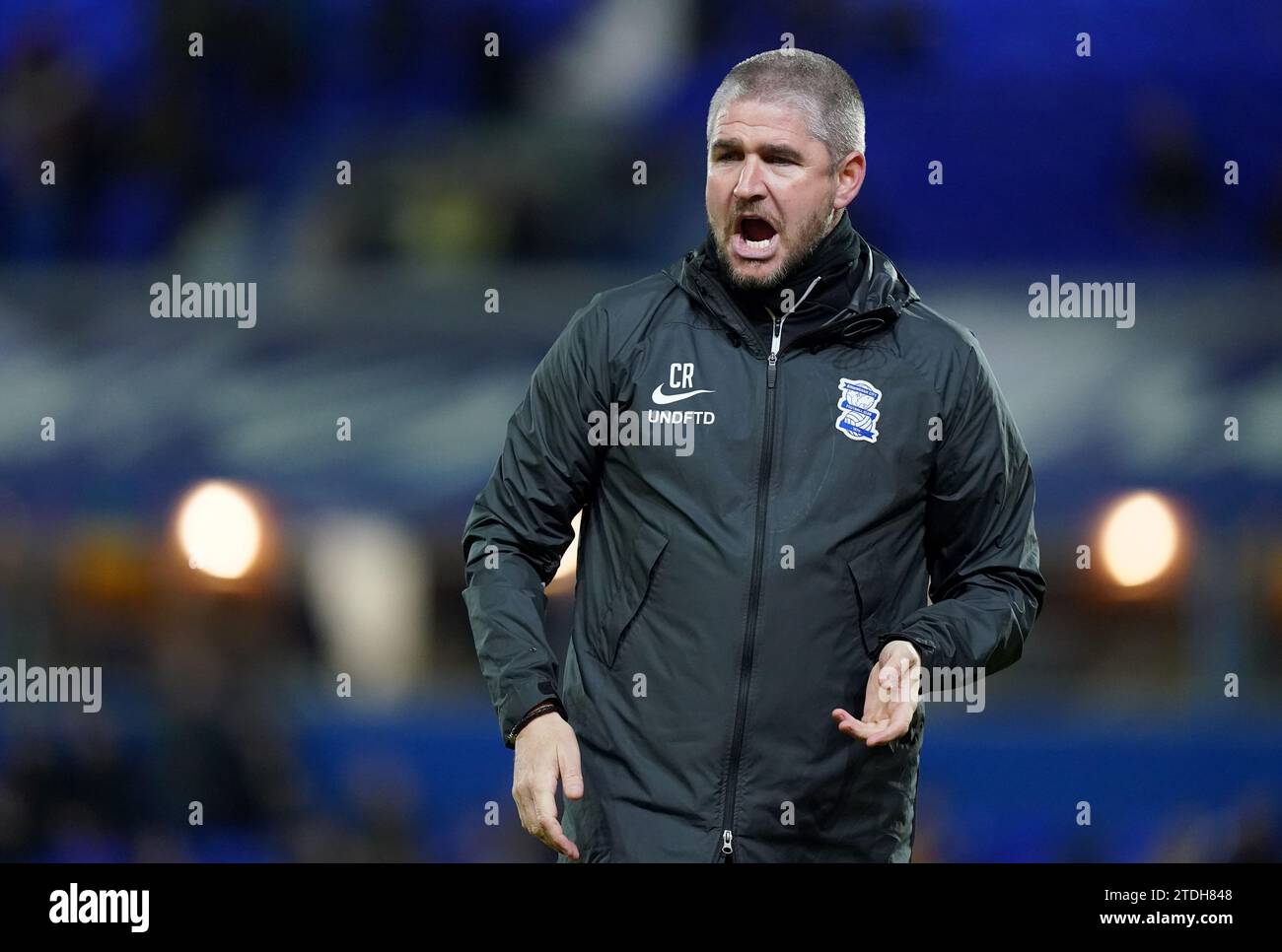 Birmingham City first-team coach Carl Robinson before the Sky Bet ...
