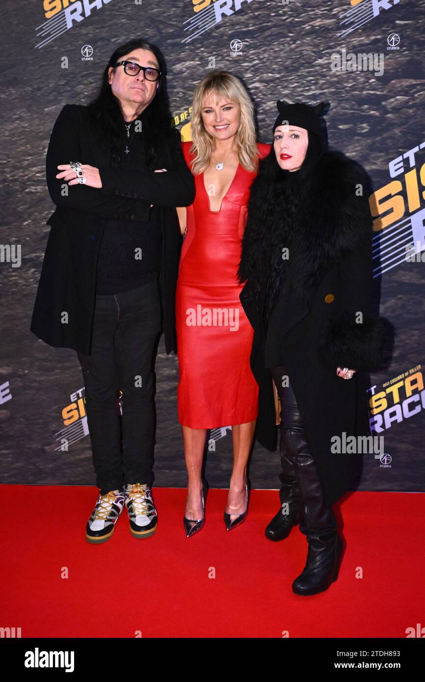 Stockholm, Sweden. 18th Dec, 2023. Jonas Åkerlund, Malin Åkerman and ...