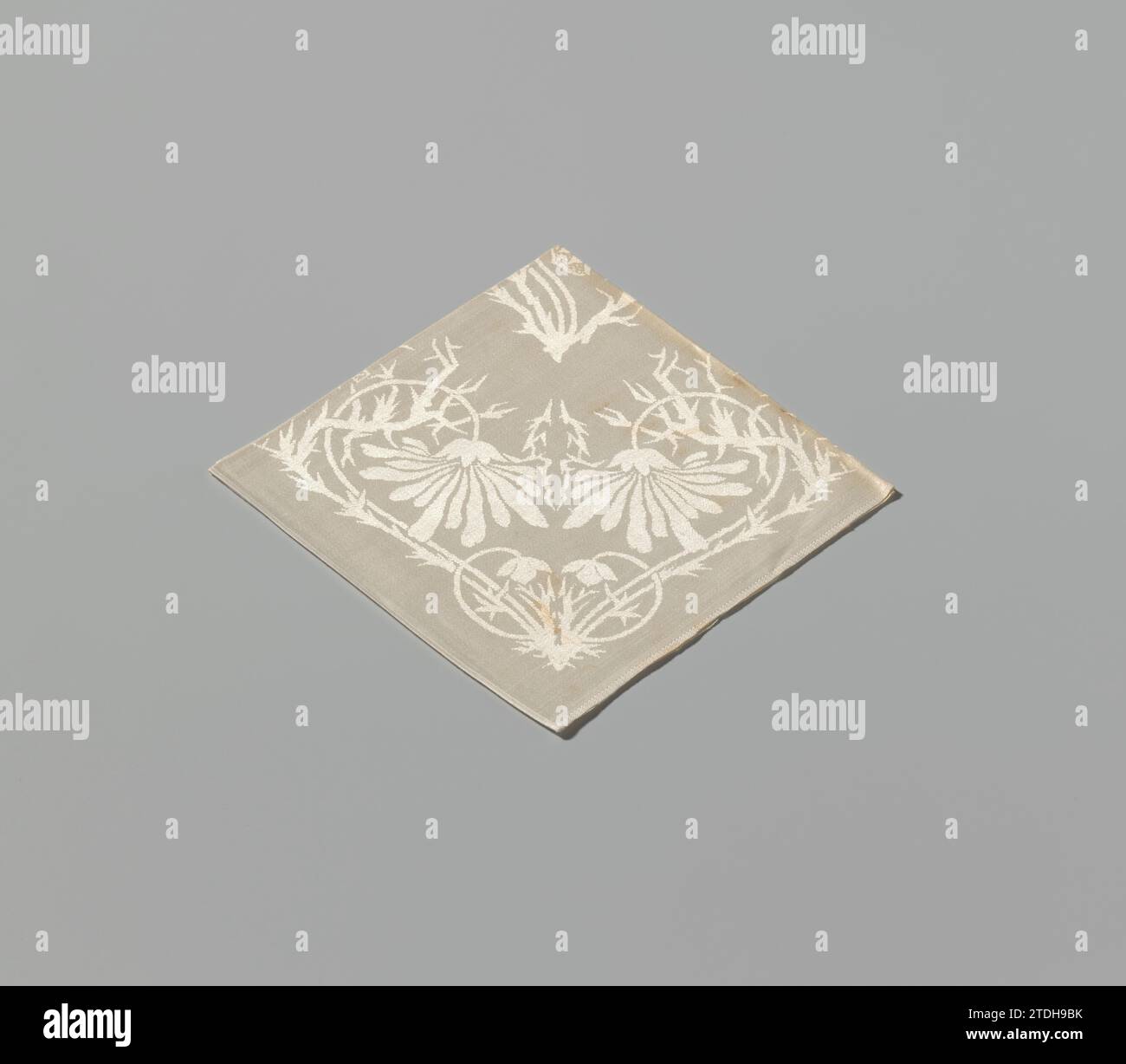 Finger cloth of Linnamast with Dessin Marguerite, Cornelis van der ...