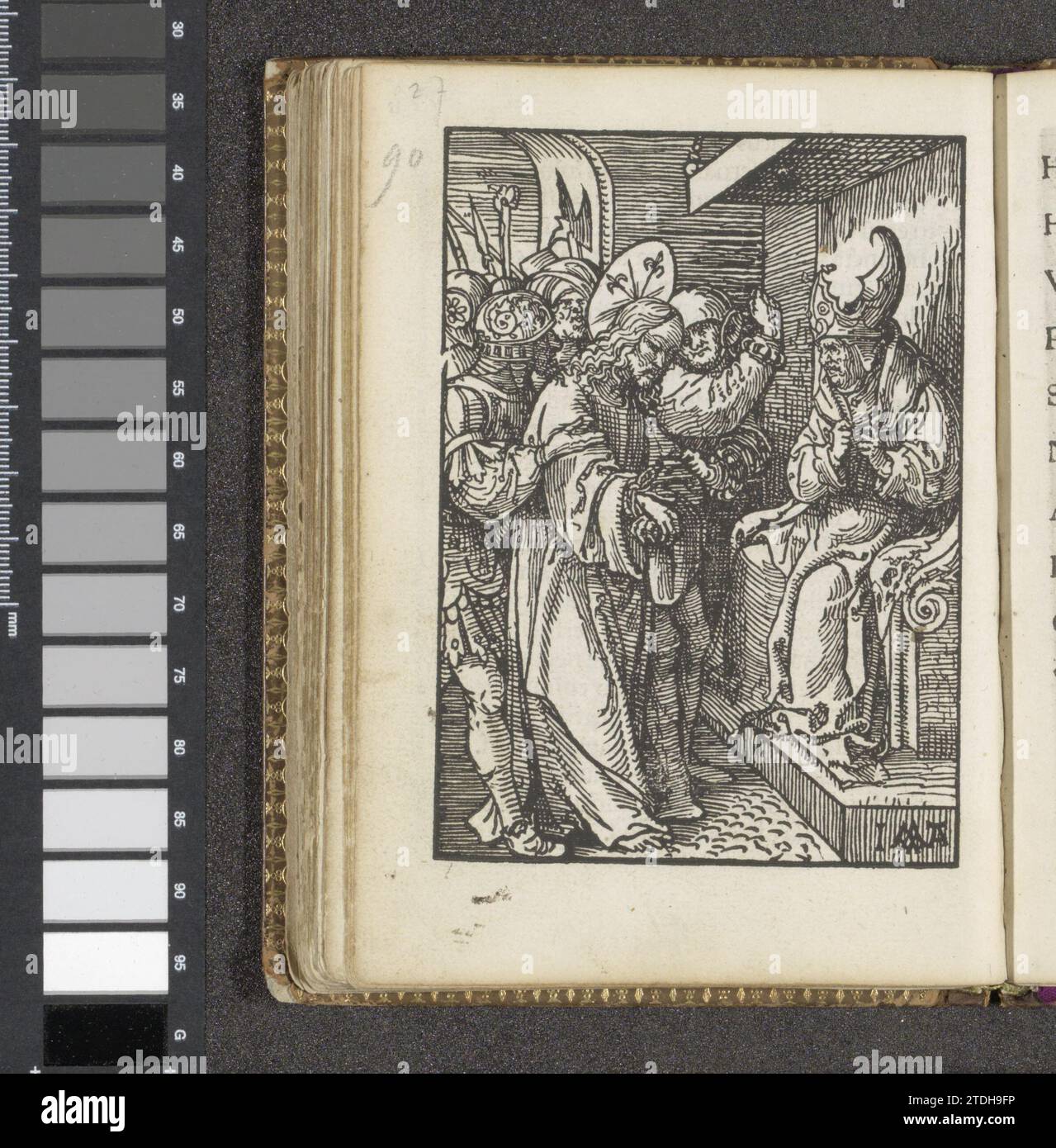 Christ before Caiaphas, 1523 Christ is brought before the high priest ...