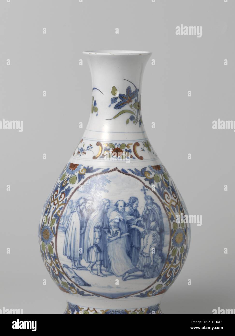 Vase, Jannitge Claesdr Hoppesteijn-van Staten, Het Moriaanshooft, c ...