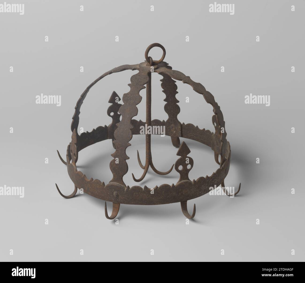 Paint crown of iron, anonymous, c. 1600 - c. 1699 Paint crown made of ...