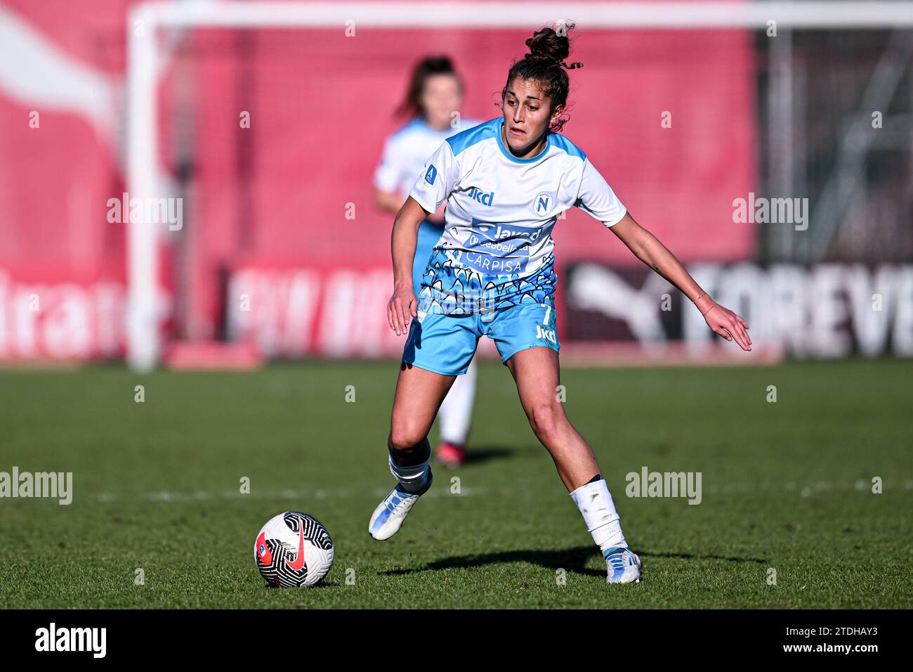 Milano, Italy. 16th Dec, 2023. Milano, Italia, 16.12.23: Giulia Giacobbo (7 Napoli) during the ...