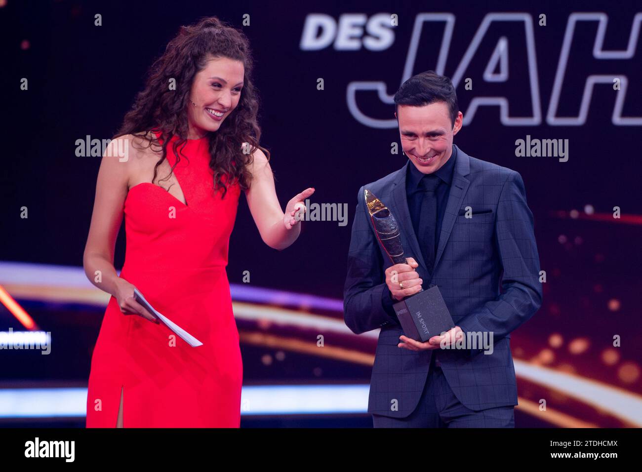 Lena Kesting (ZDF Moderatorin), Eric Frenzel (Nordische Kombination ...