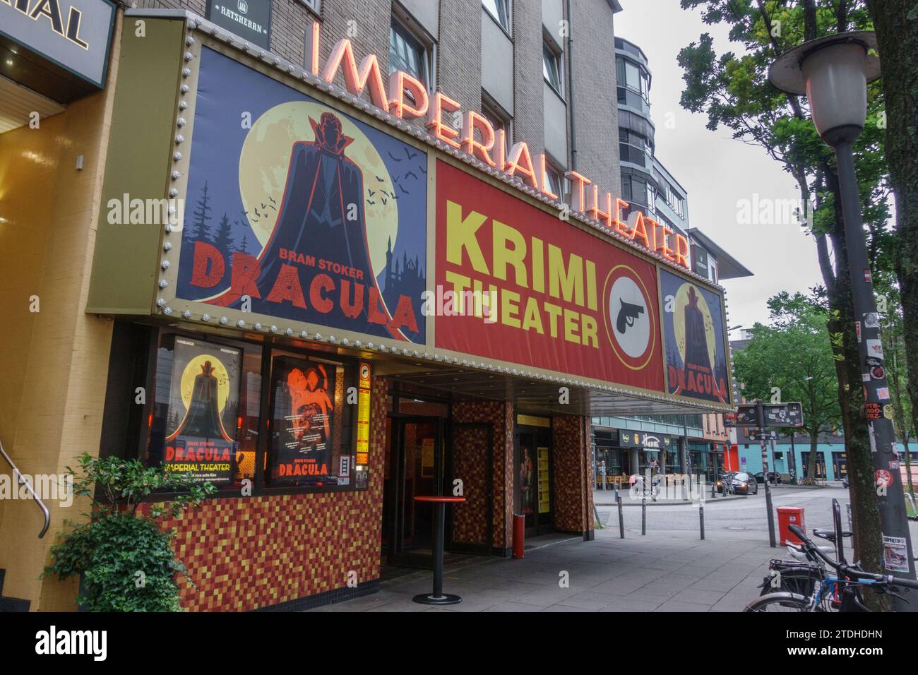 The Imperial Theater showing Bram Stokers Dracula in the ...