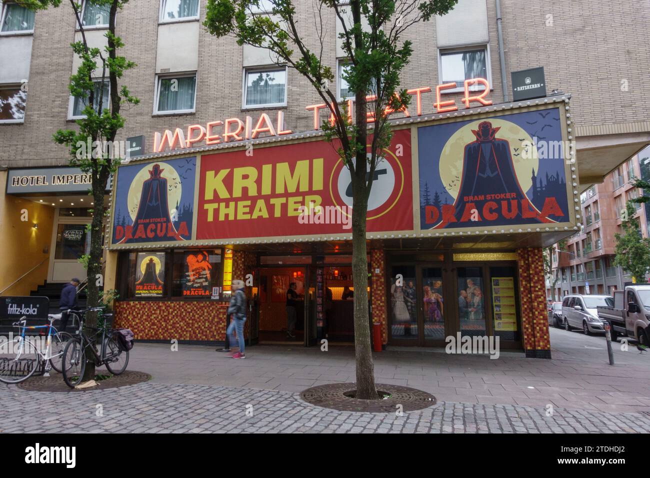 The Imperial Theater showing Bram Stokers Dracula in the ...