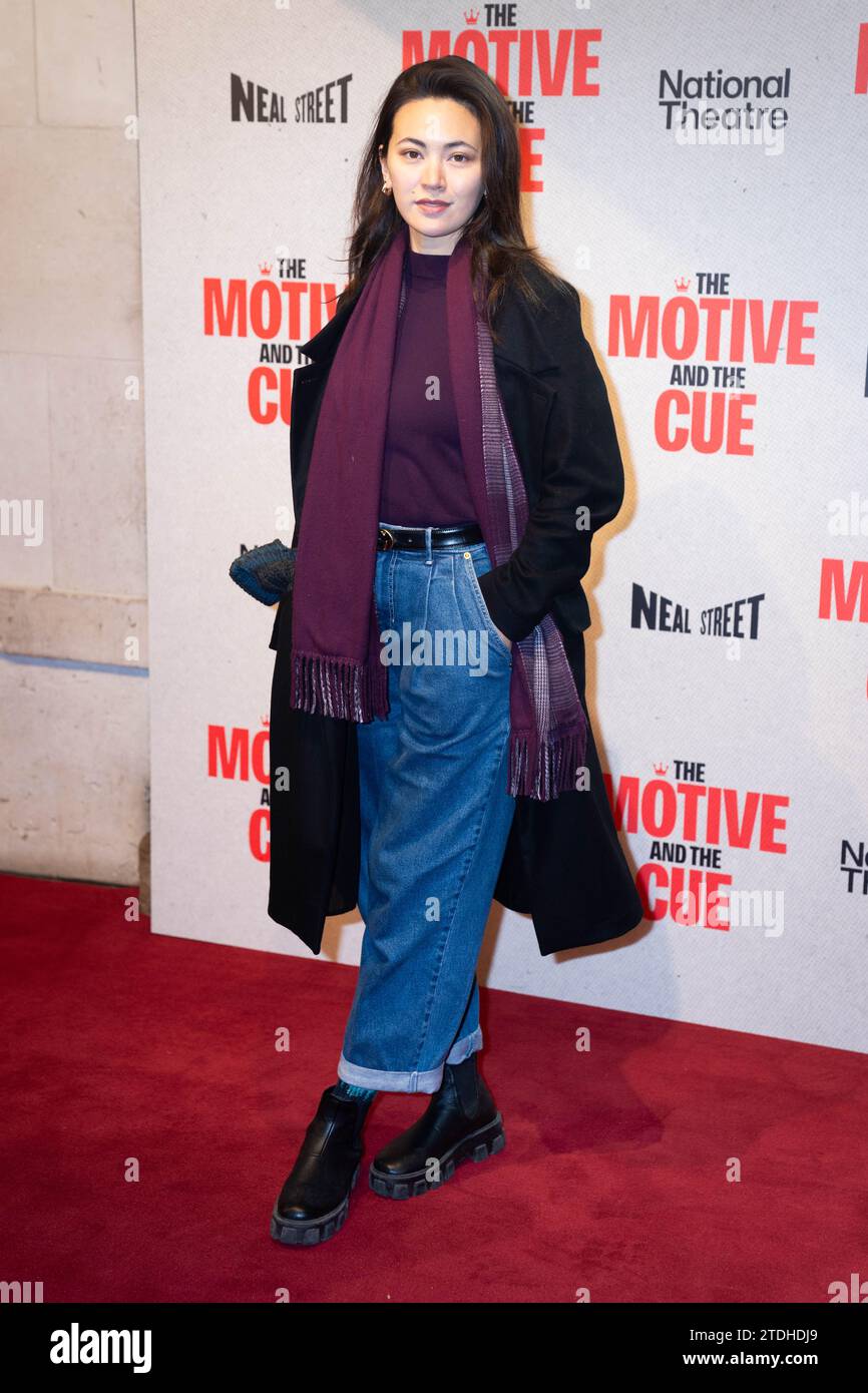Jessica Henwick arrives for the West End opening night of The Motive ...
