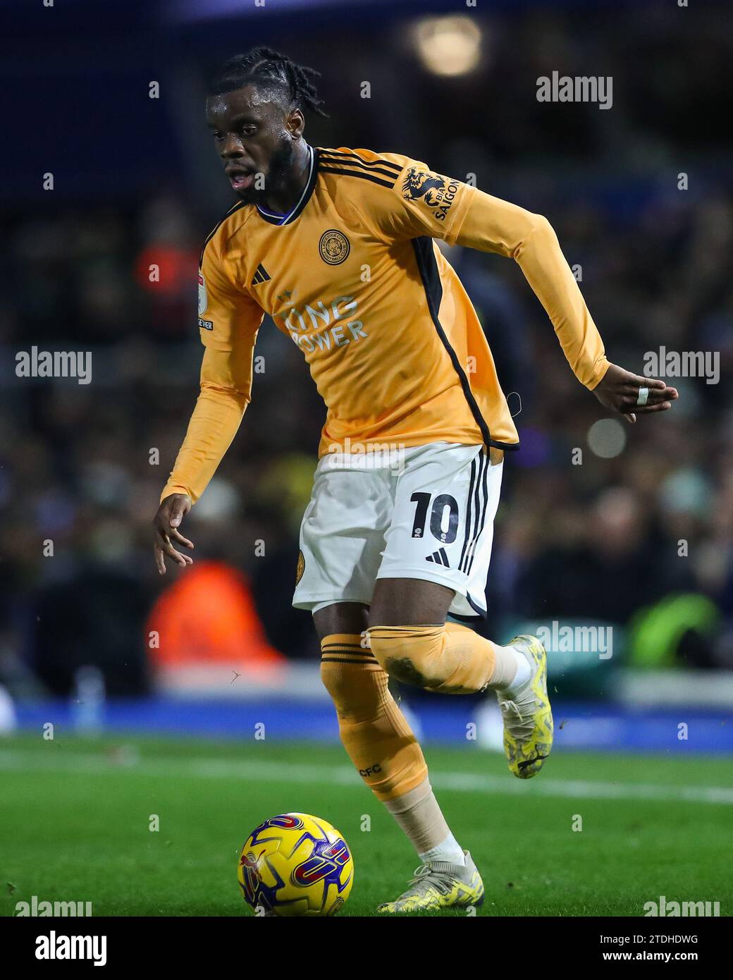 Stephy Mavididi #10 of Leicester City during the Sky Bet Championship ...