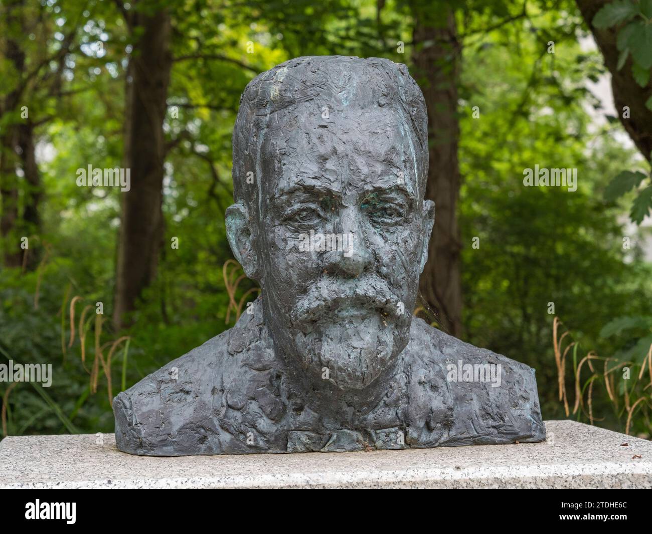 The bust of Eduard Buchner (1860-1917) in the Nobel Laureates of Kiel ...