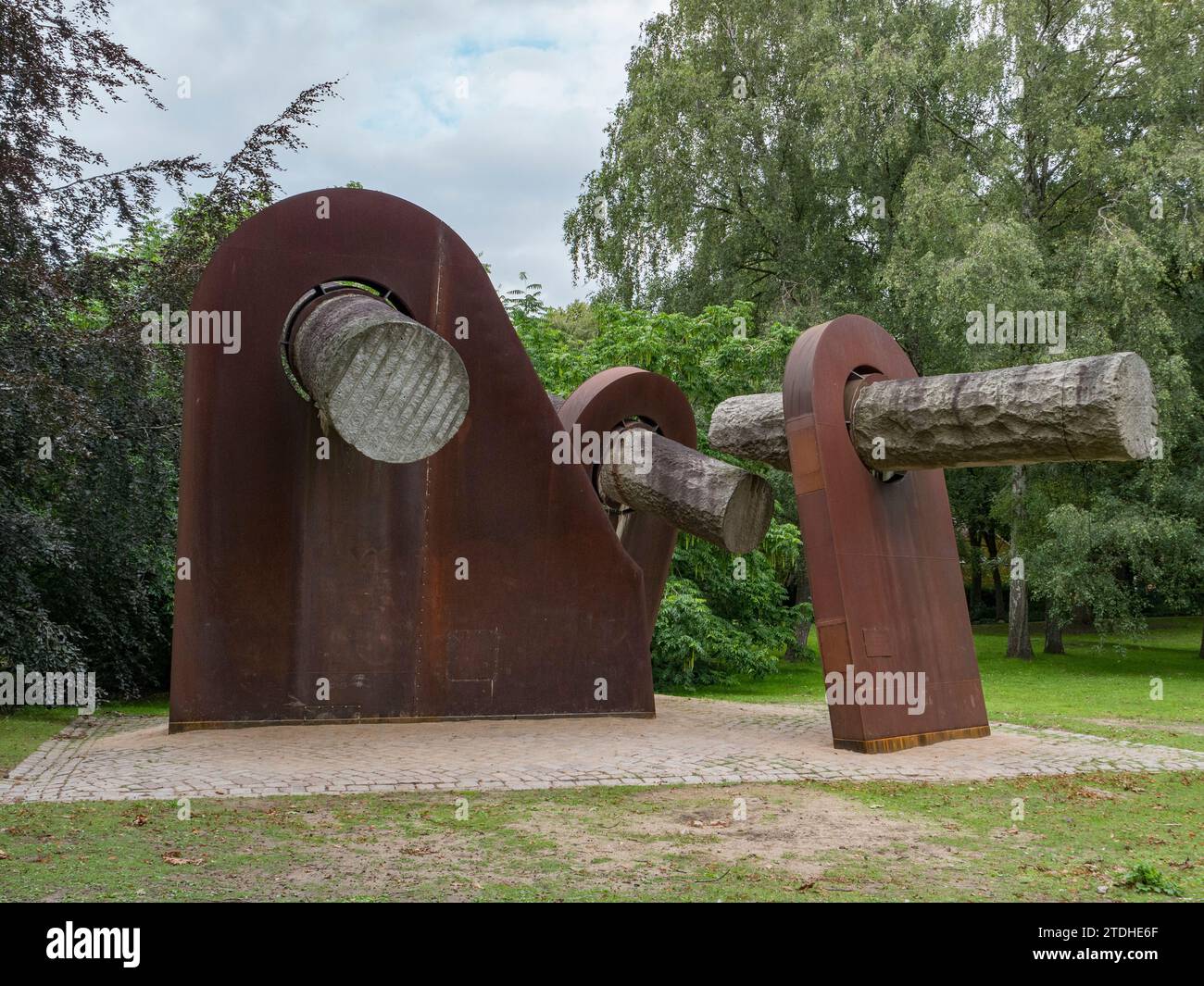 Memorial sculpture to the Kieler Matrosen Revolt of 1918 in Kiel ...