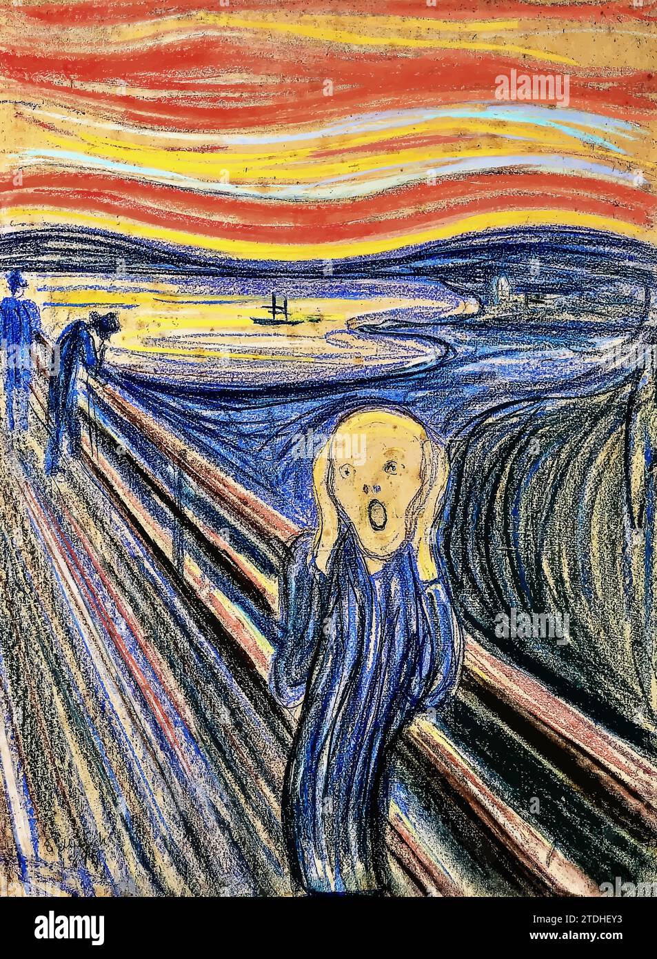 The scream munch 1895 Stock Vector Images - Alamy