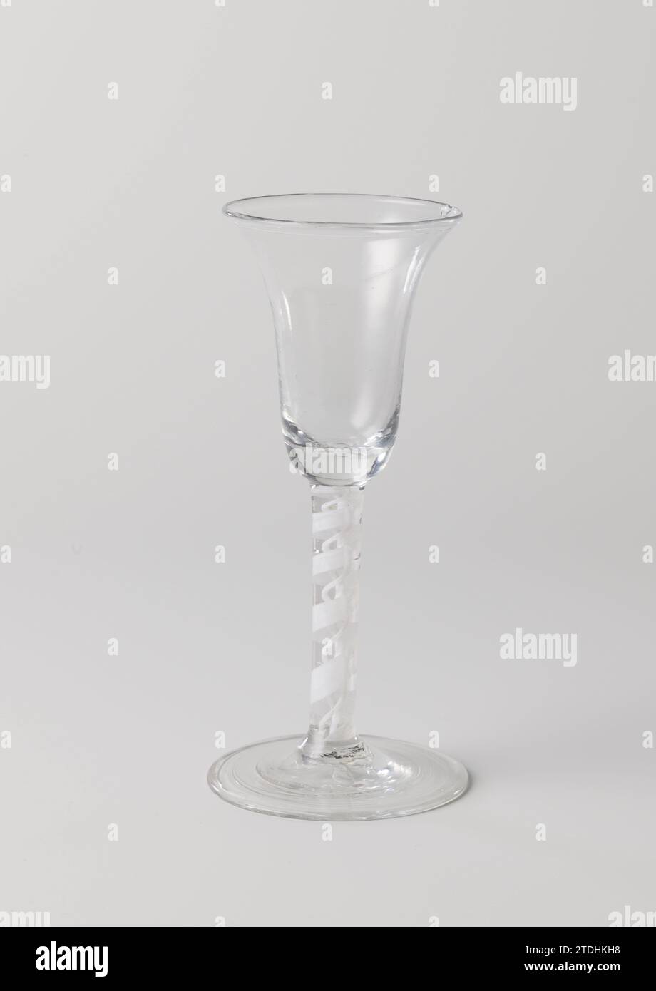 Sling glass with bell -shaped calyx, anonymous, c. 1750 - c. 1775 ...