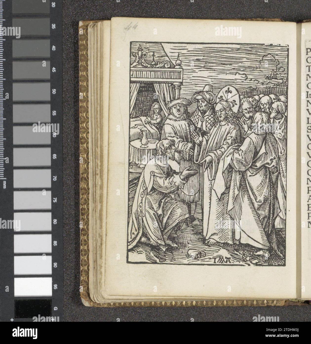 Chief of Kafarnaüm begs Christ for help, 1523 In Kafarnaüm, a Roman ...
