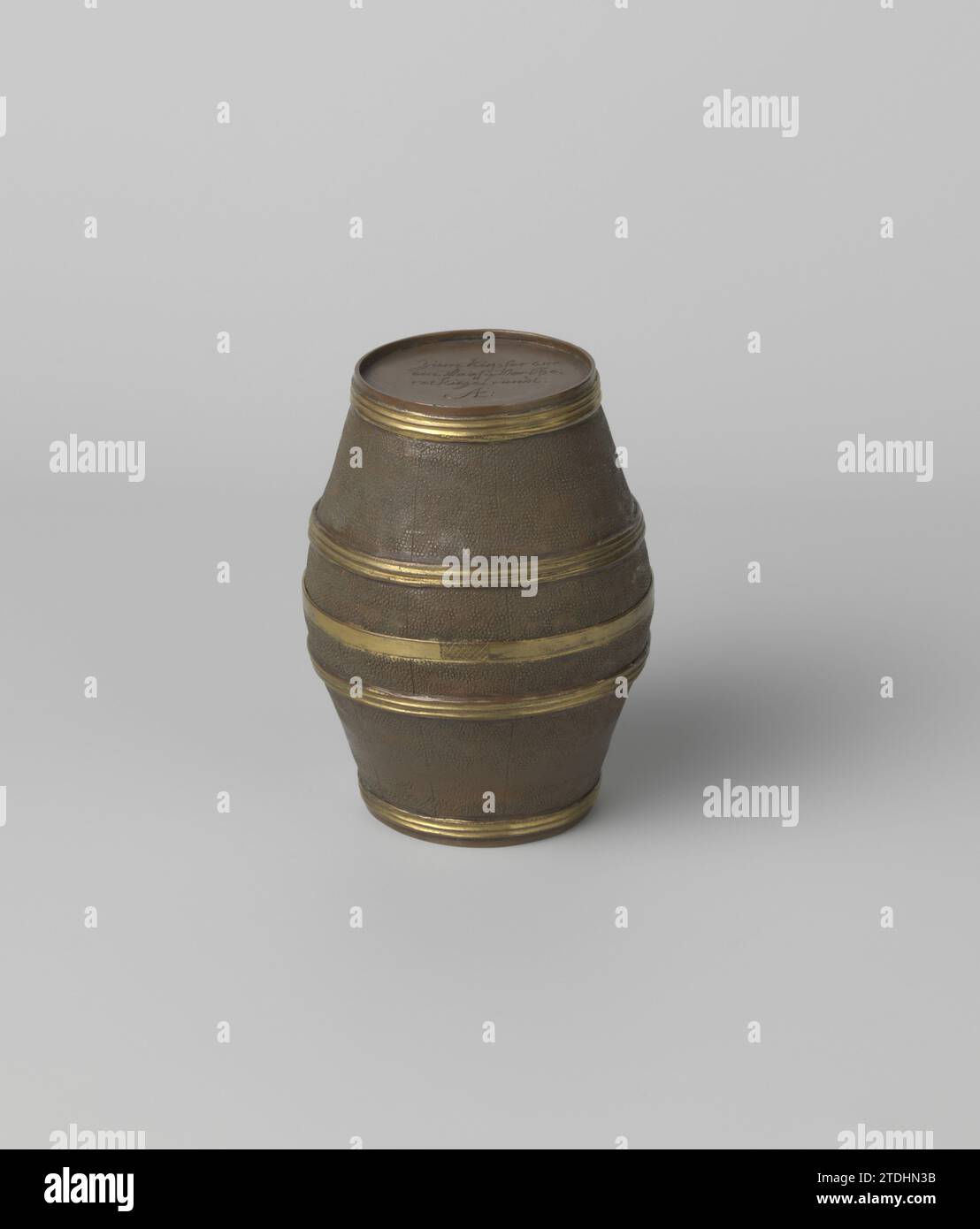 Two cups together forming a ton, anonymous, c. 1725 - c. 1775 The ...