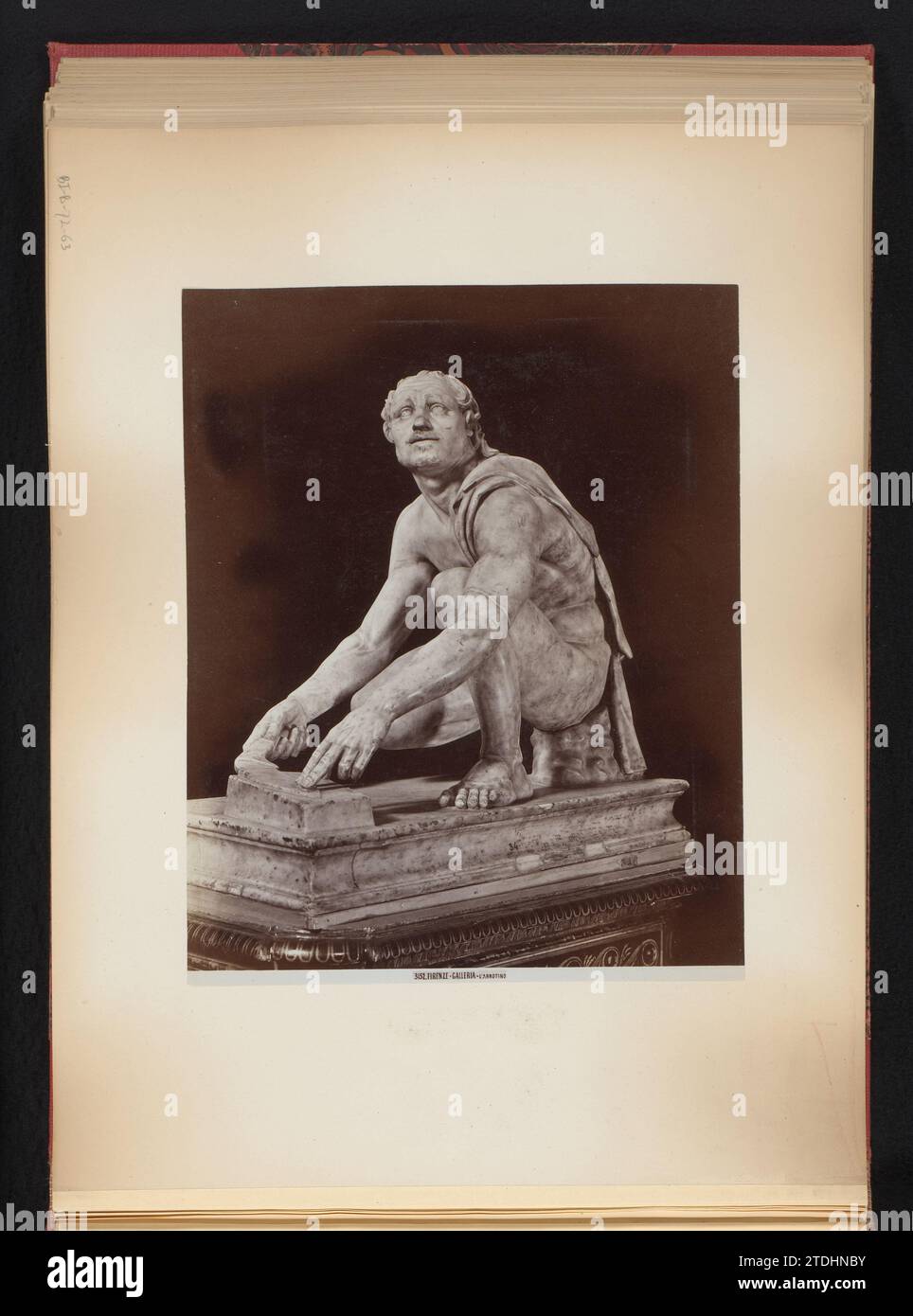 Sculpture of a Scyth in the Galleria Degli Uffizi in Florence, Italy ...