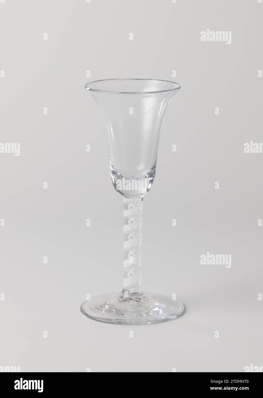 Sling glass with bell -shaped calyx, anonymous, c. 1750 - c. 1775 ...