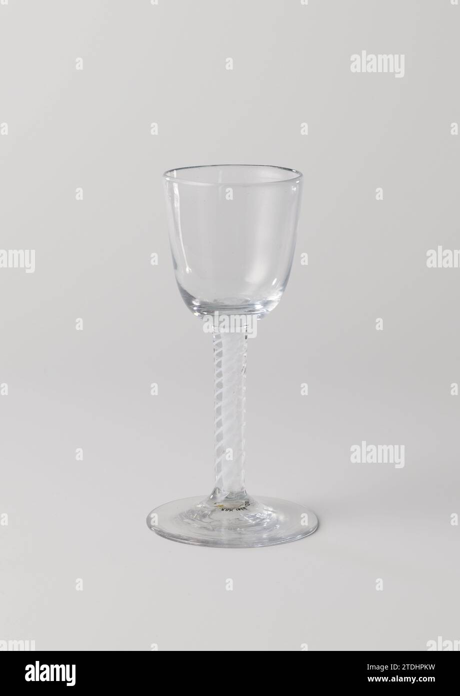 Slinger glass with conical chalice, anonymous, c. 1750 - c. 1775 ...