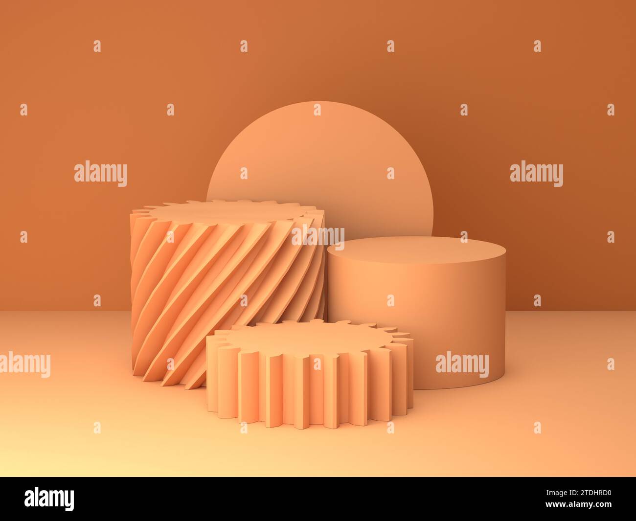 Product podium stage, cylinder shape design element Stock Photo - Alamy