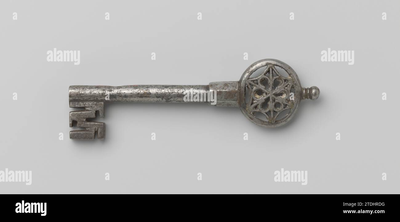 Pipe key, c. 1500 - c. 1600 Venetian key "with rose in the round handle ...