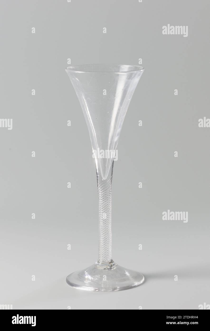 Slinger glass with trumpet -shaped chalice, c. 1750 - c. 1775 Slinger ...