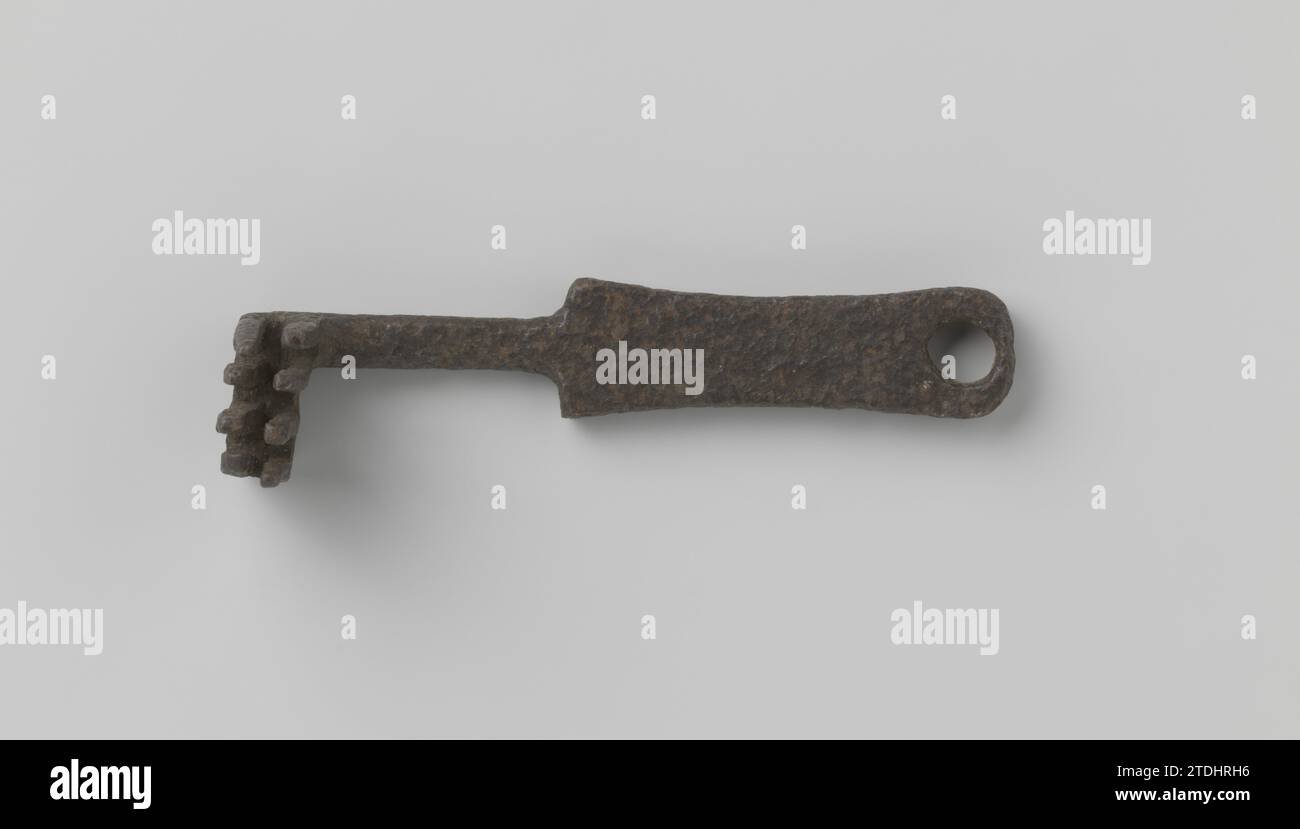 Hefsleutel, c. 1400 - c. 1950 Hef key whose beard consists of a double ...