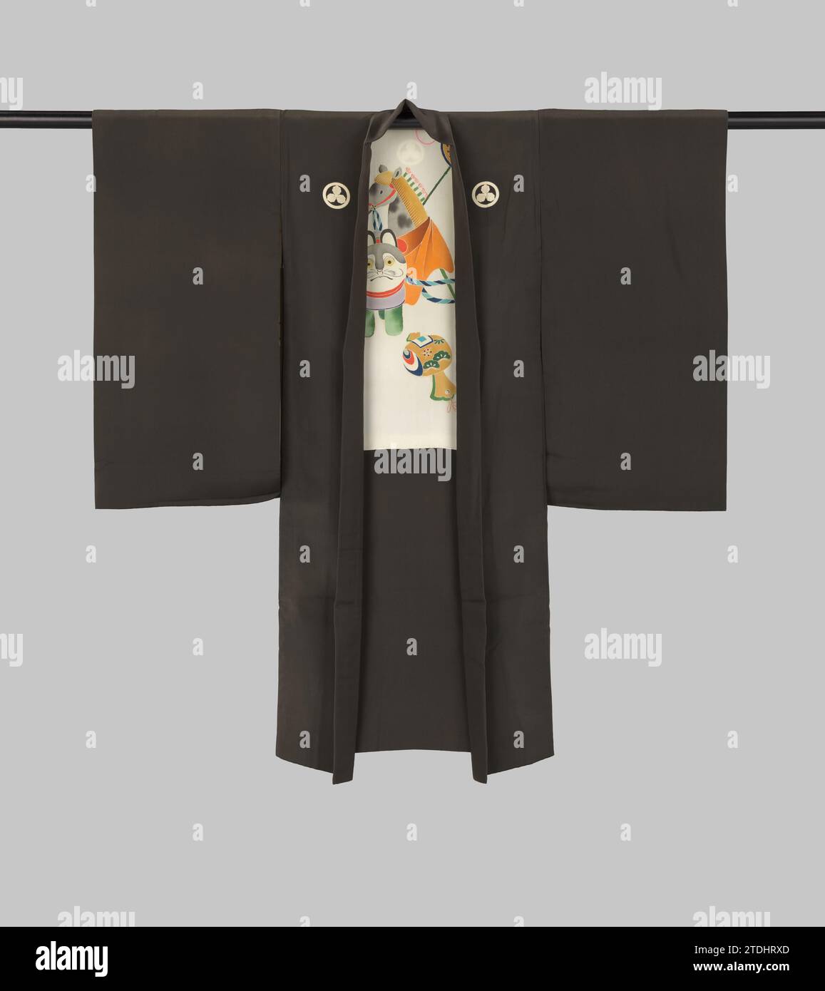 Boys Haori with Toys, 1920 - 1940 Haori for a boy for a formal kimono ...