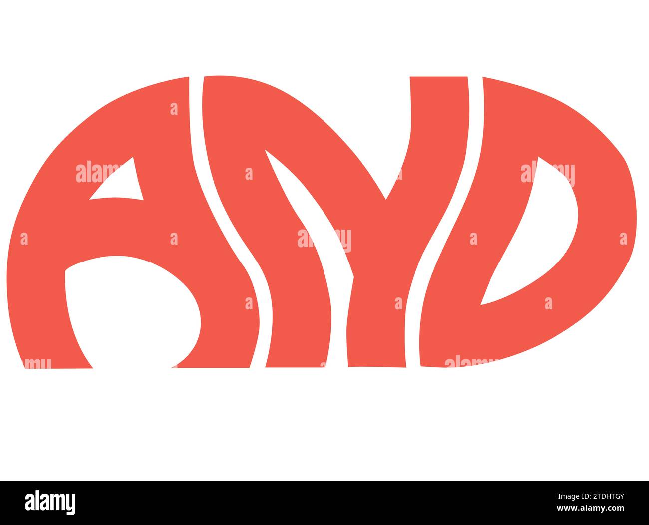 3D Rendering Typography Graffiti Logo Symbol Name Word And Stock Vector ...