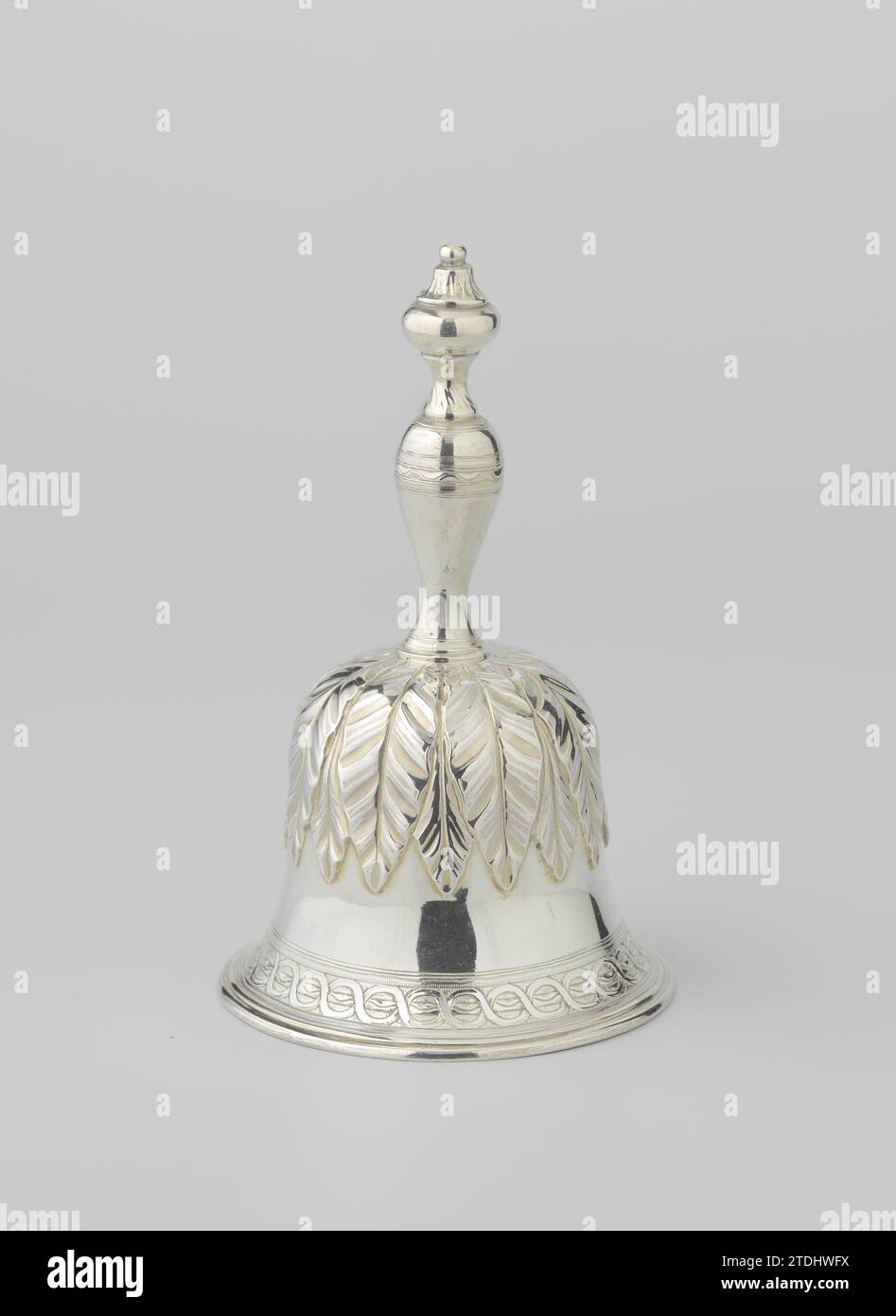 Handbell, Johannes Schiotling, 1778 The bell -shaped bell has a ...