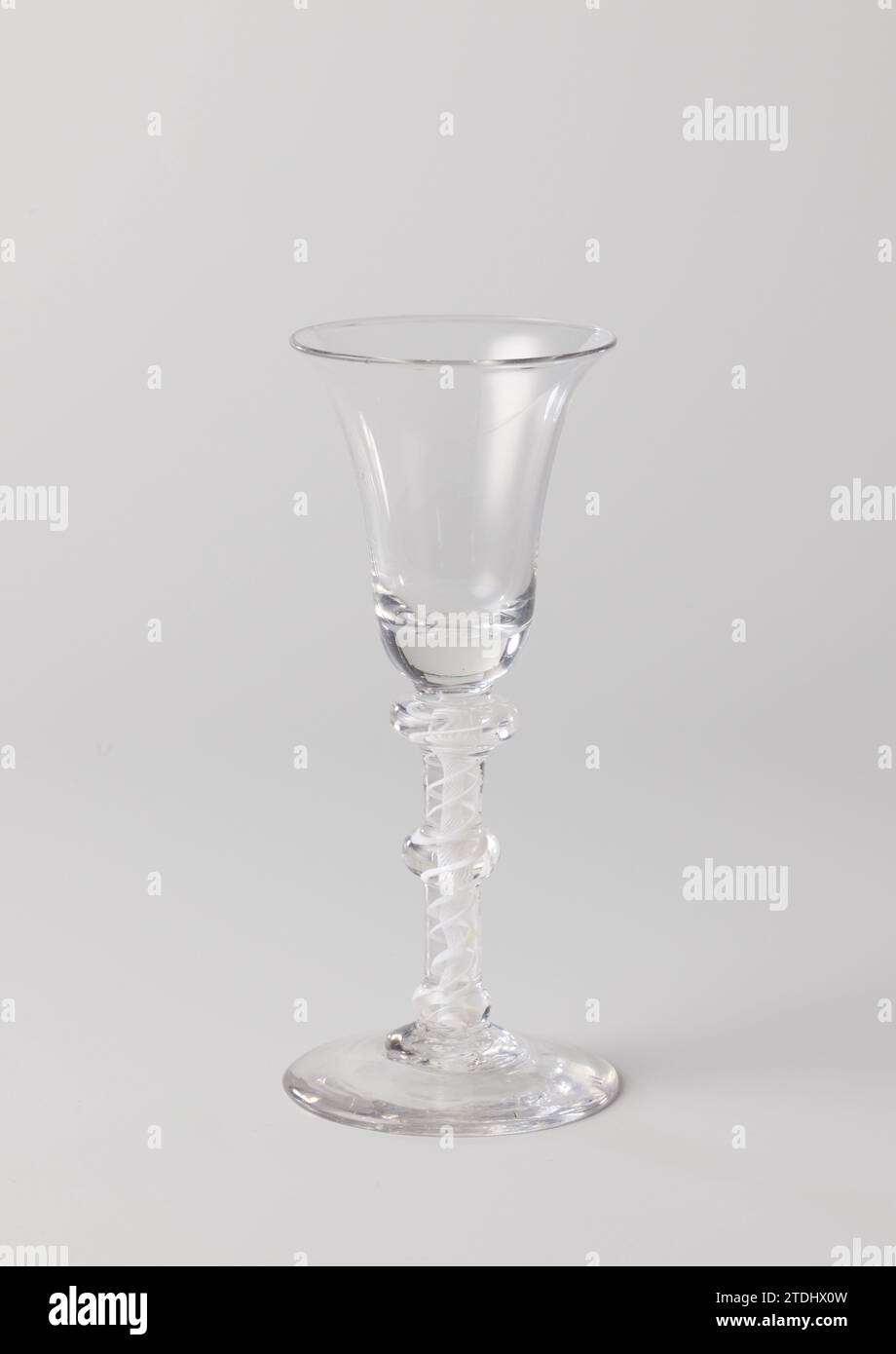 Sling glass with bell -shaped calyx, anonymous, c. 1750 - c. 1775 ...
