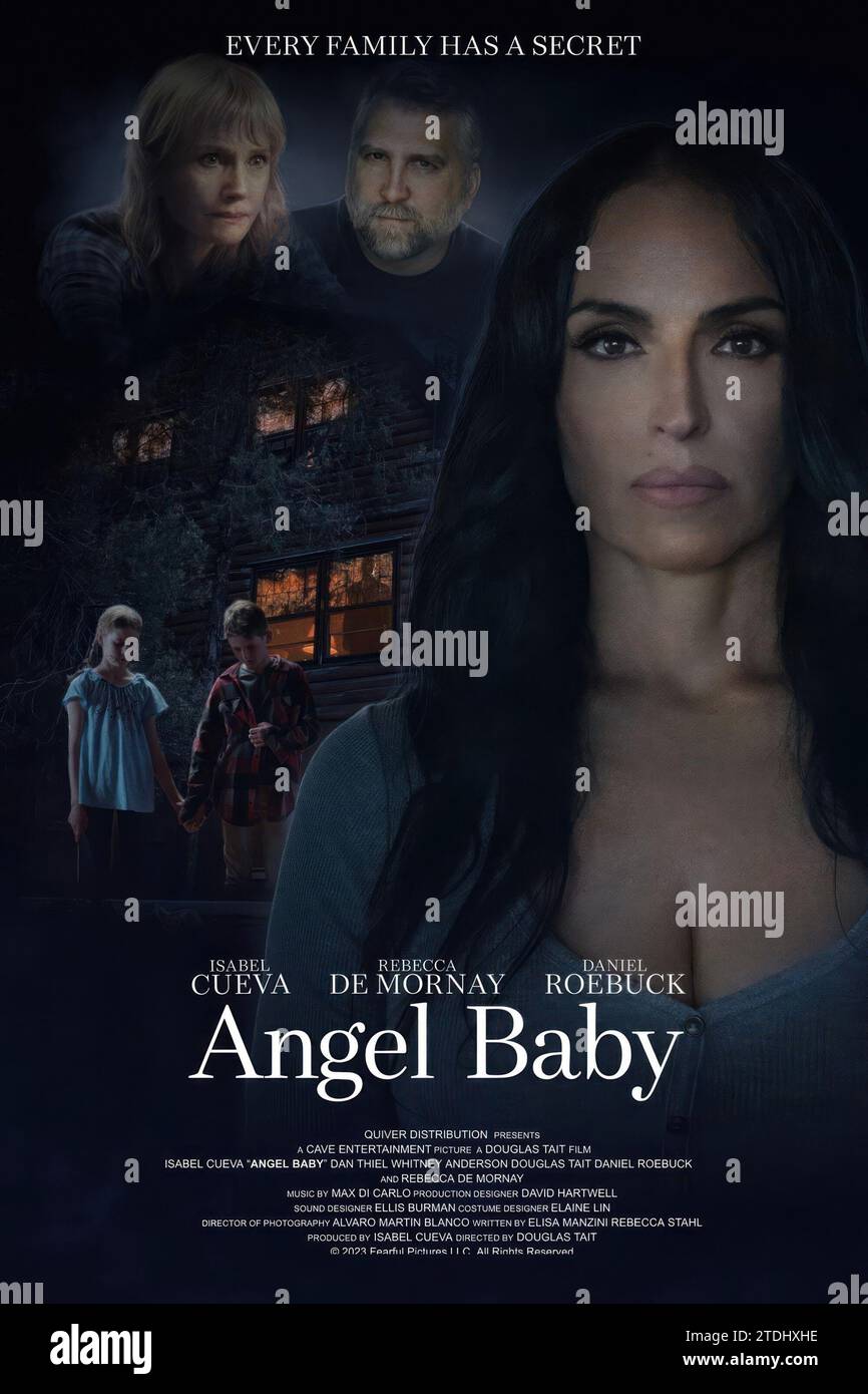 ANGEL BABY, poster, top from left: Rebecca De Mornay, Daniel Roebuck ...