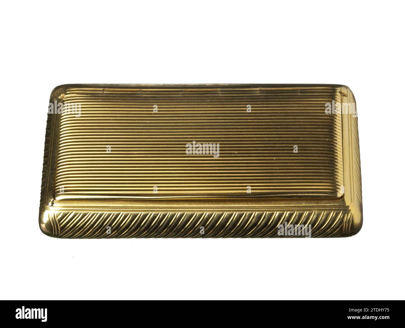 Snuif box, rectangular, with a convex wall, Barend Enzering, 1825 The ...