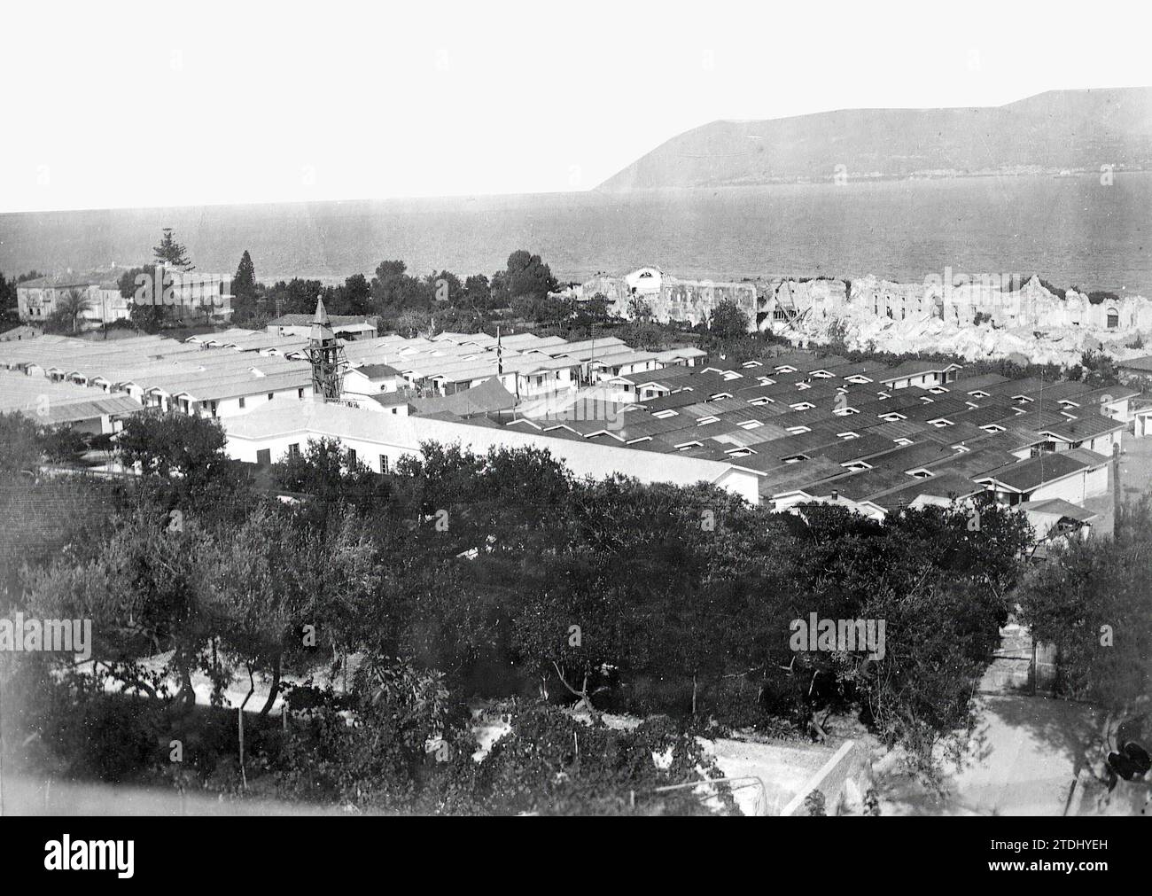 12/31/1909. Messina on the anniversary of the Earthquakes. View of the ...