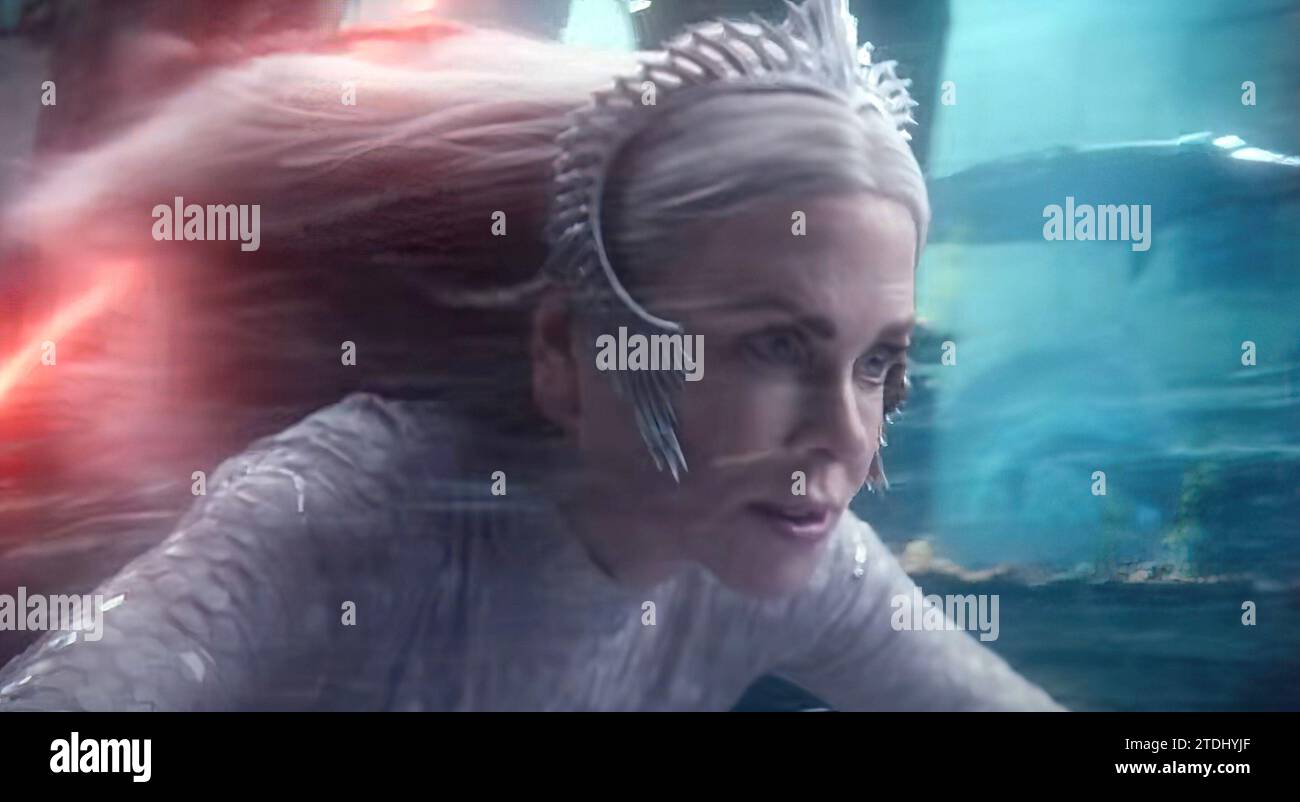 AQUAMAN AND THE LOST KINGDOM, (aka AQUAMAN 2), Nicole Kidman as Atlanna ...