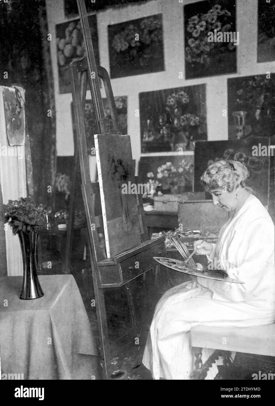 11/30/1923. A Painter Princess. Princess Stephanie of Belgium, widow of ...
