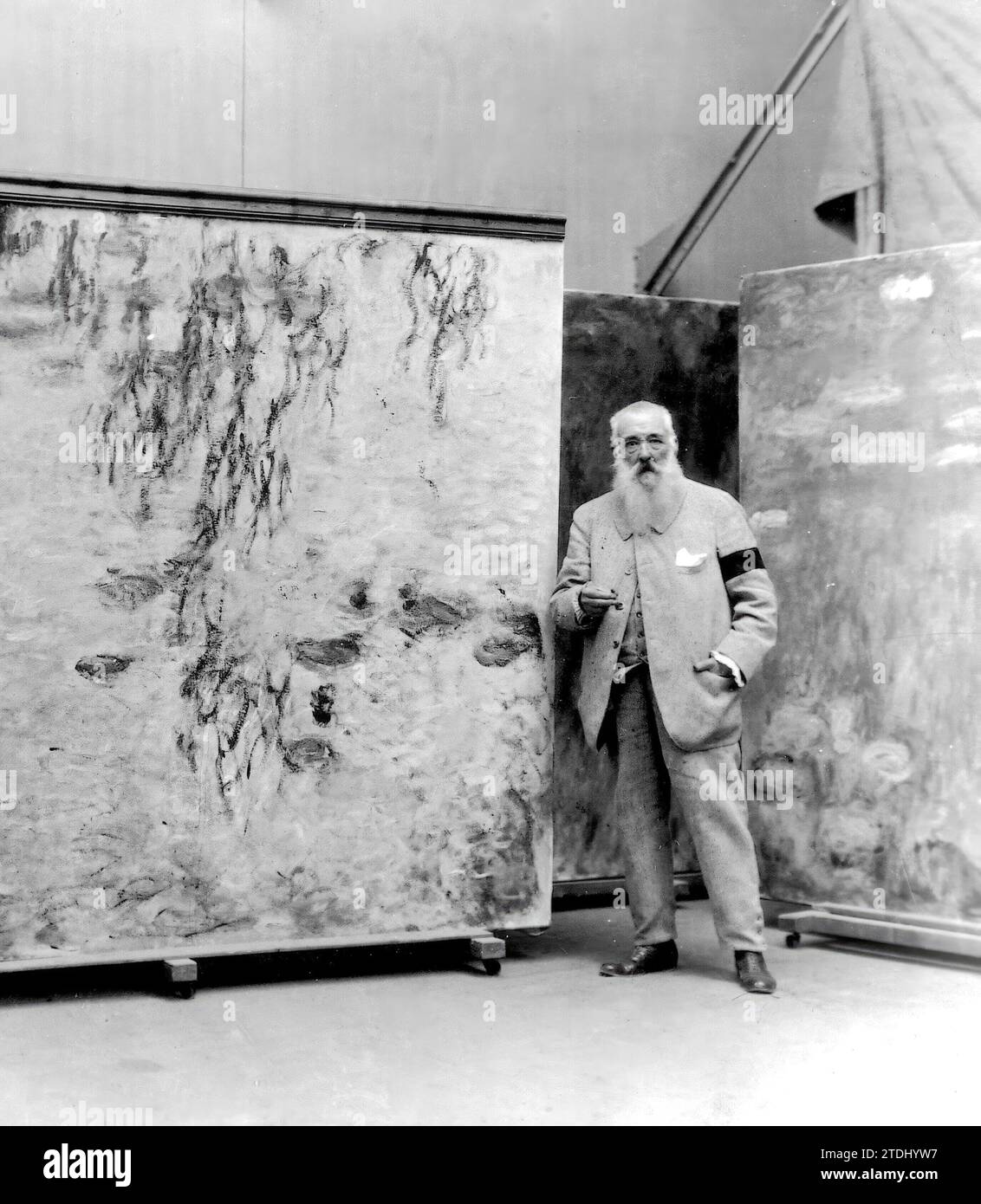 12/31/1919. French painter at the time when he was seriously ill ...