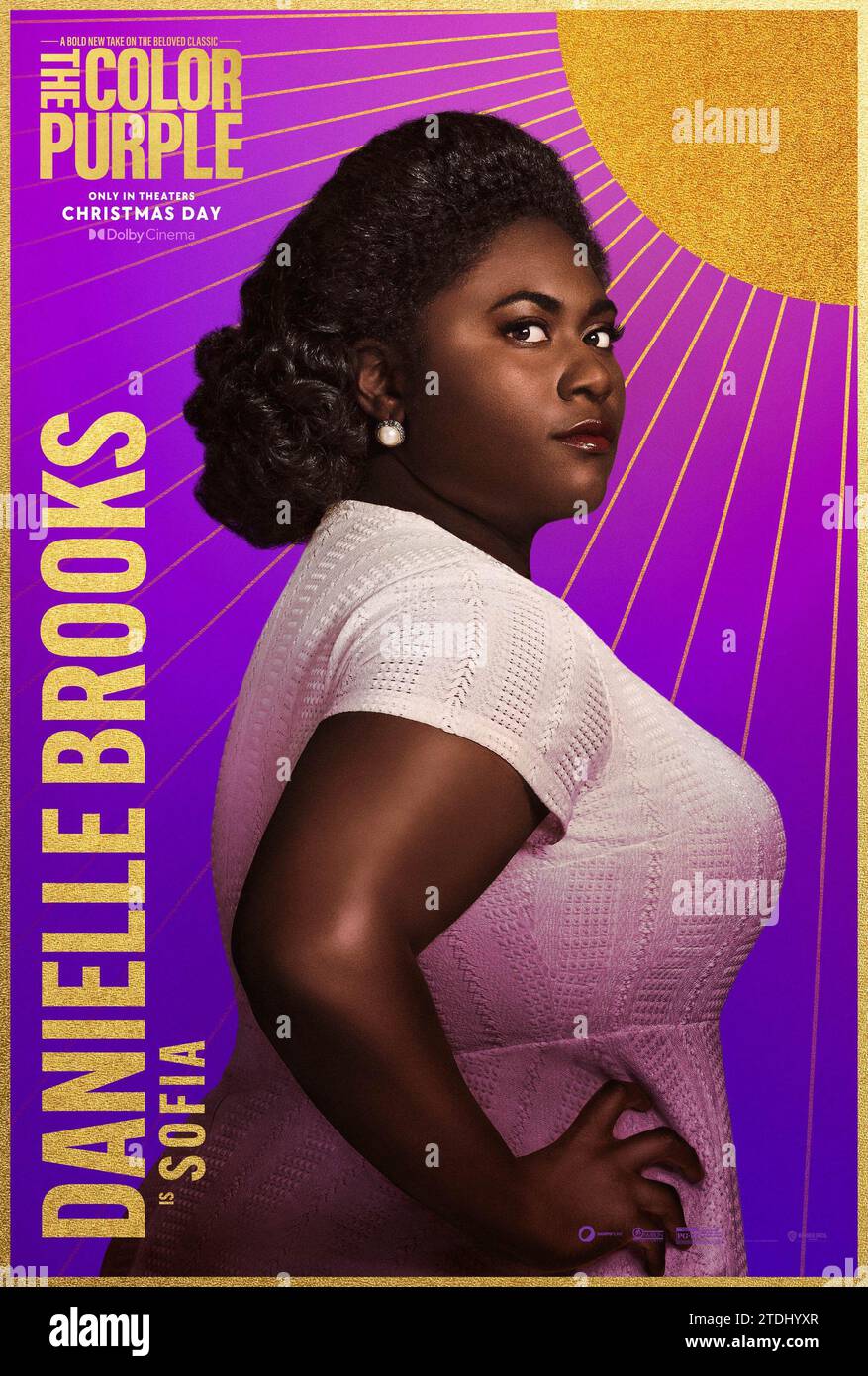 THE COLOR PURPLE, US character poster, Danielle Brooks, 2023. © Warner ...