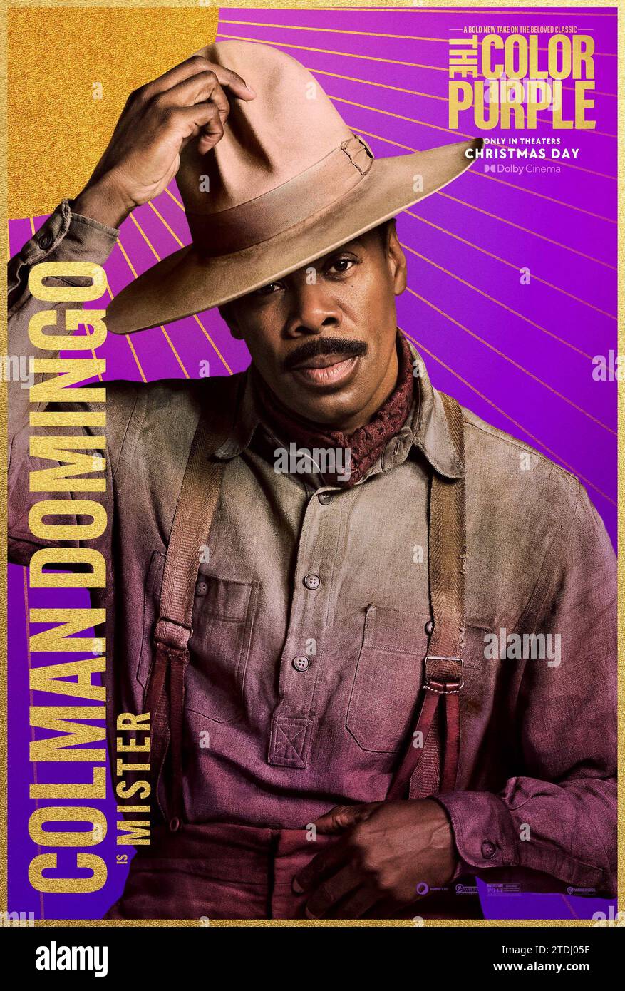 THE COLOR PURPLE, US character poster, Colman Domingo, 2023. © Warner ...