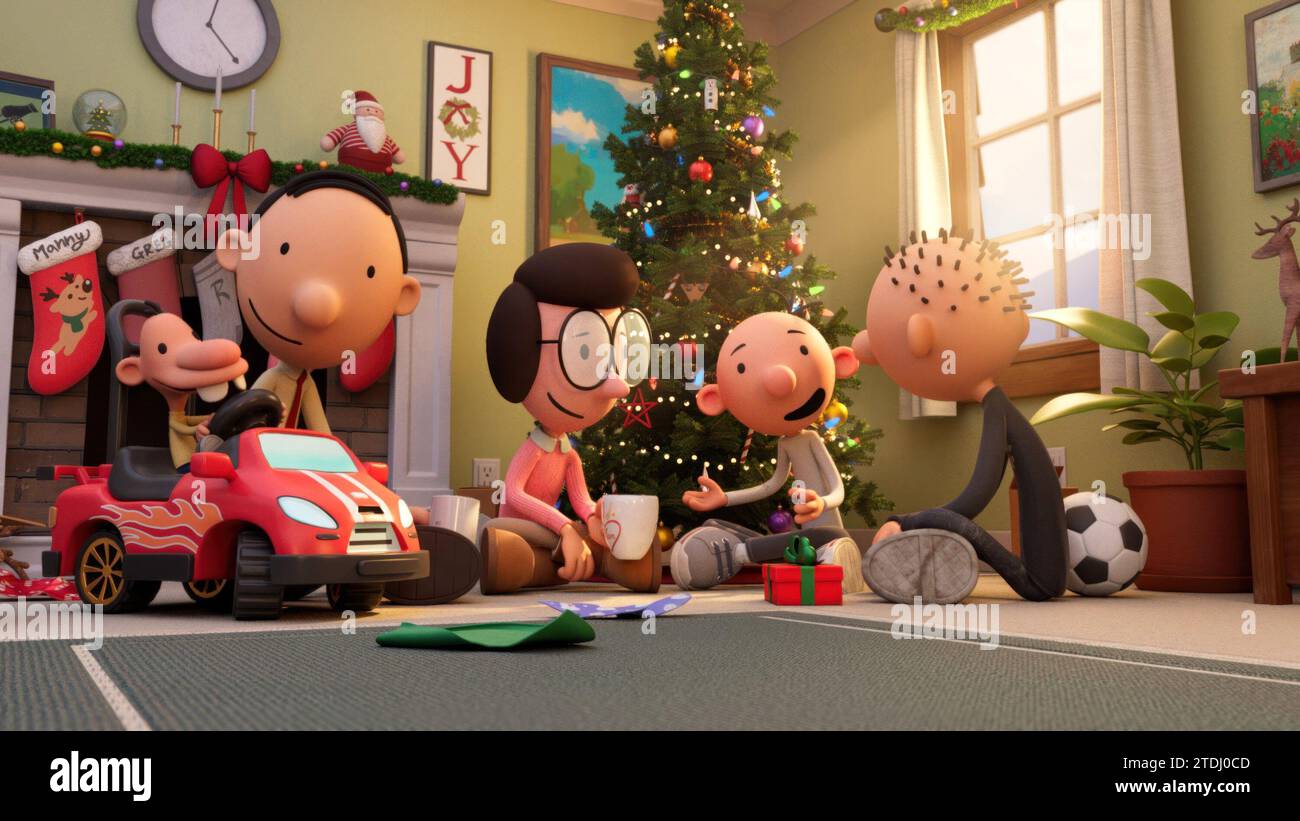 DIARY OF A WIMPY KID CHRISTMAS: CABIN FEVER, from left: Manny (voice ...