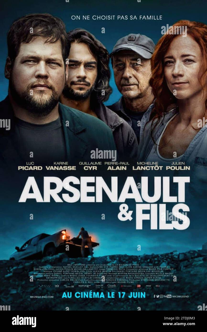 FAMILY GAME, (aka ARSENAULT & FILS), Canadian poster in French, from ...