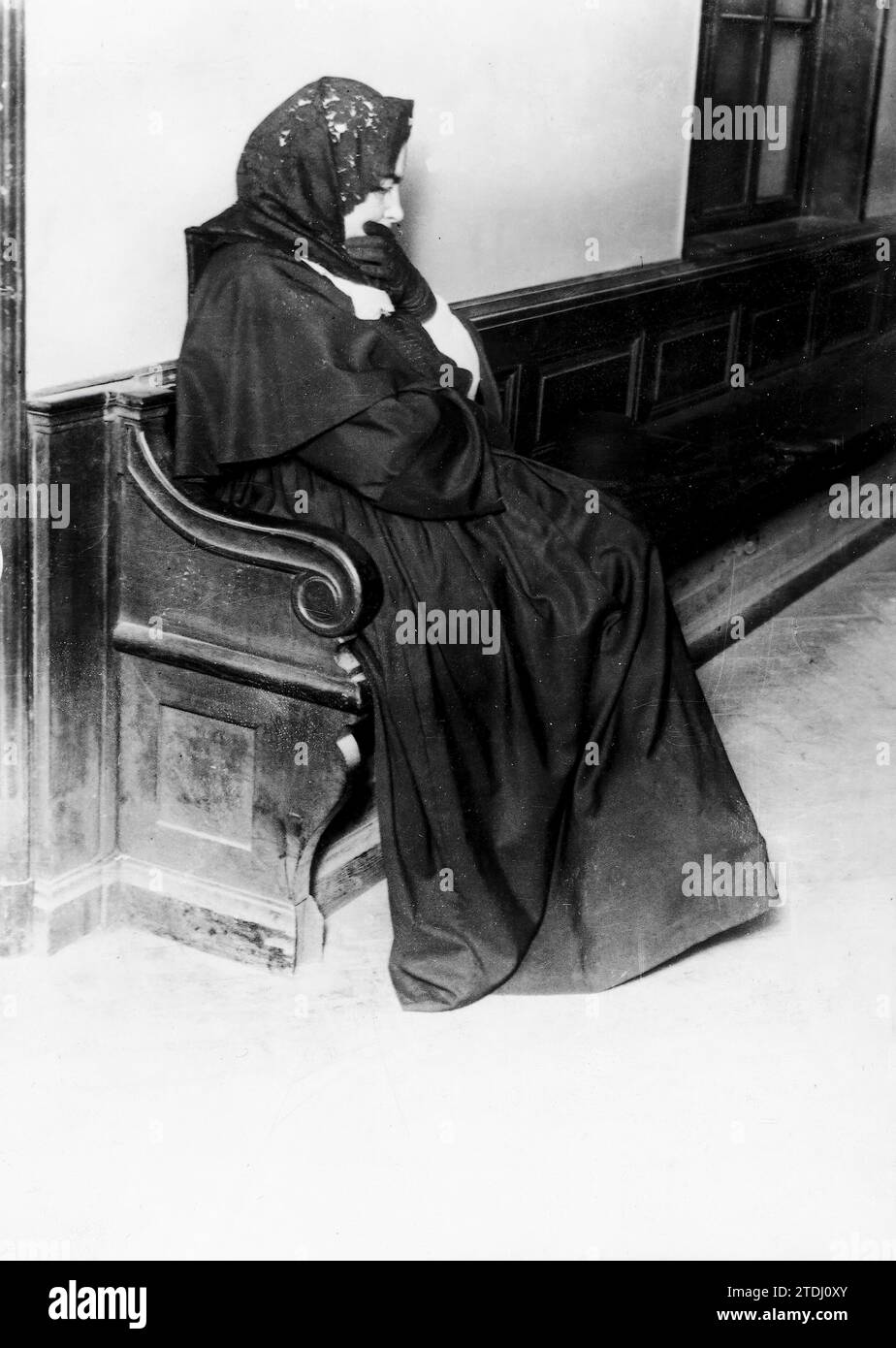 05/24/1910. The Scam Nun - Sensational process. Sister Cándida in the ...