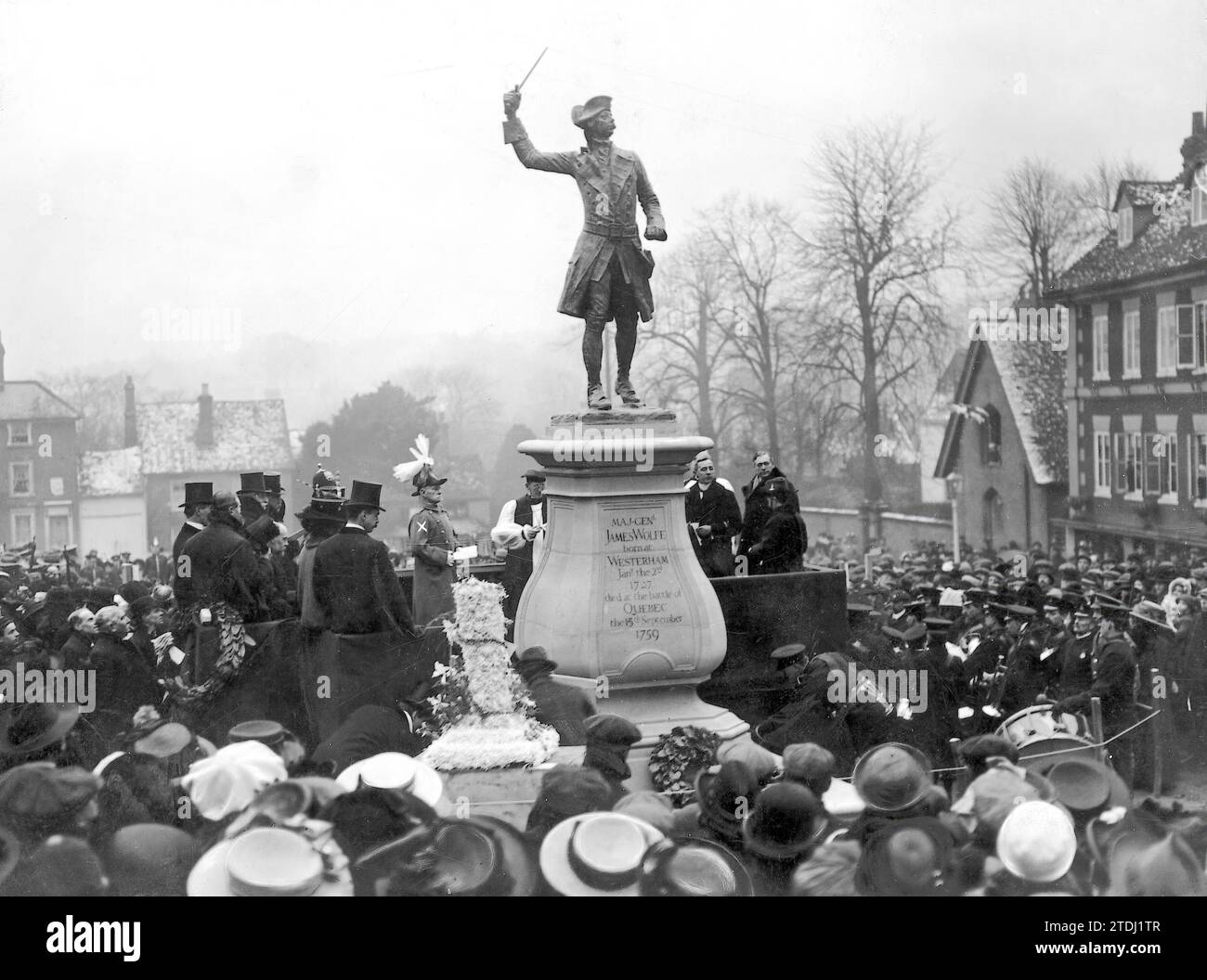 01/31/1911. Inauguration of a monument in England General Lord Robert ...