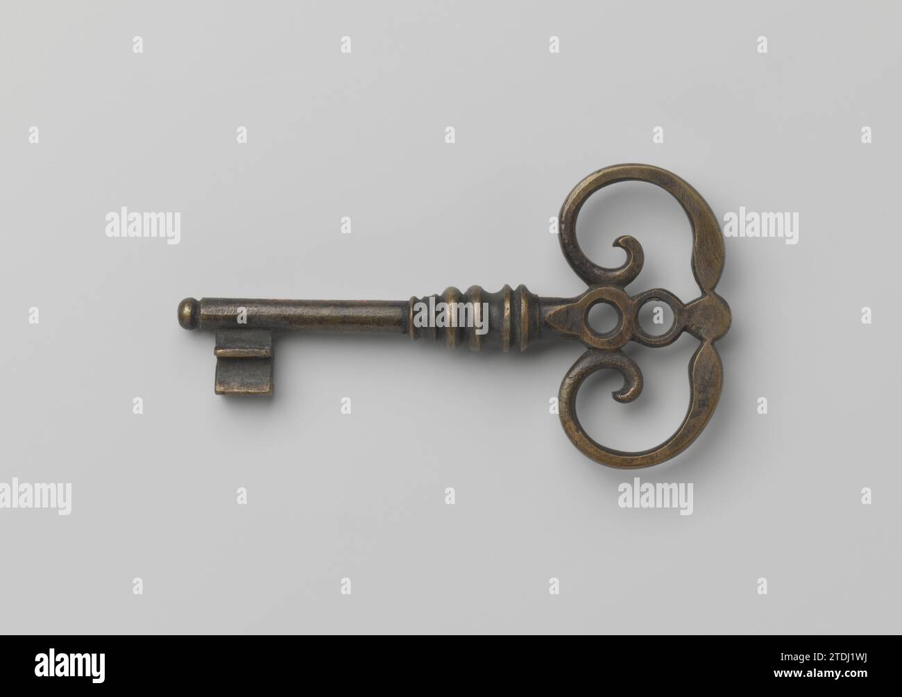 Key, c. 1700 Key whose hold of two volutes desired downwards, between ...